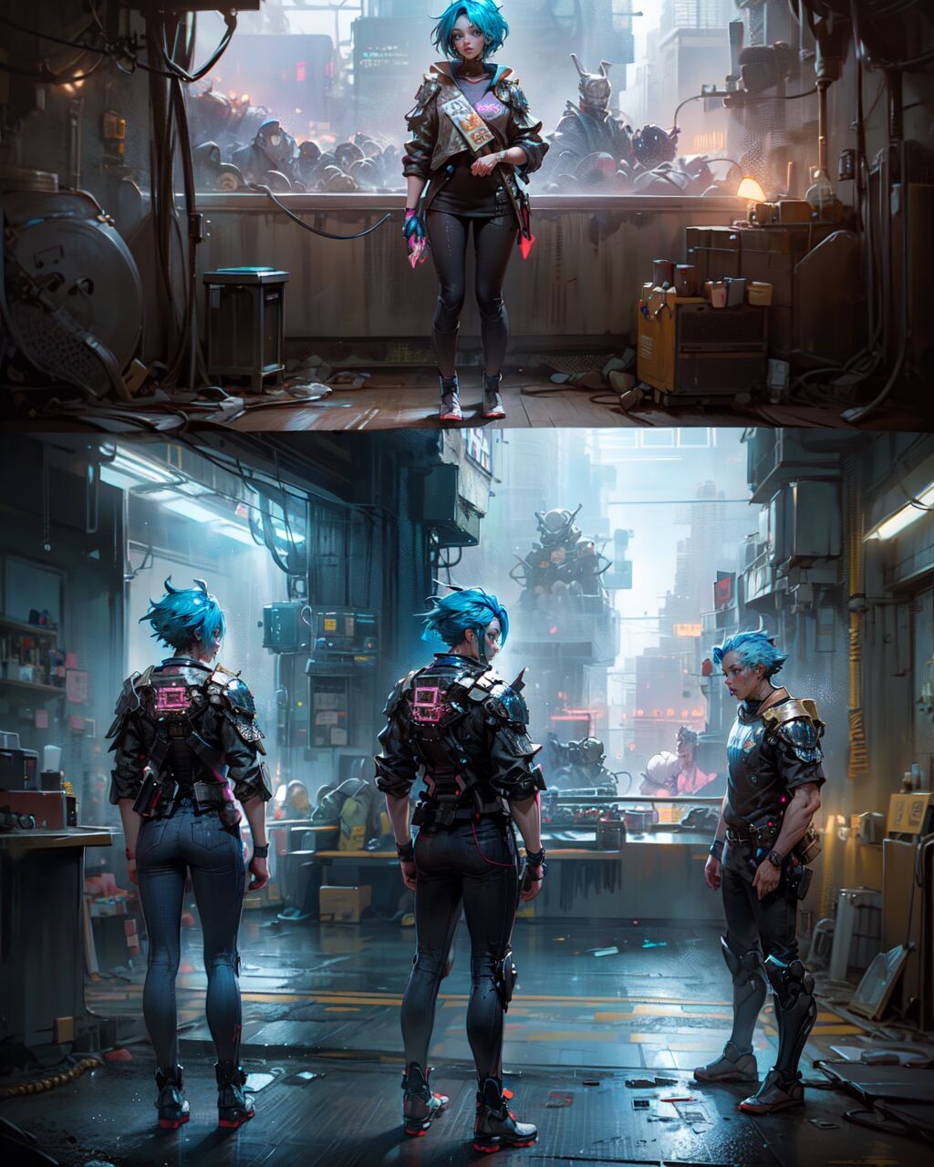 4K Anime Reference Art for Artists and Enthusiasts - 396 Futuristic ...