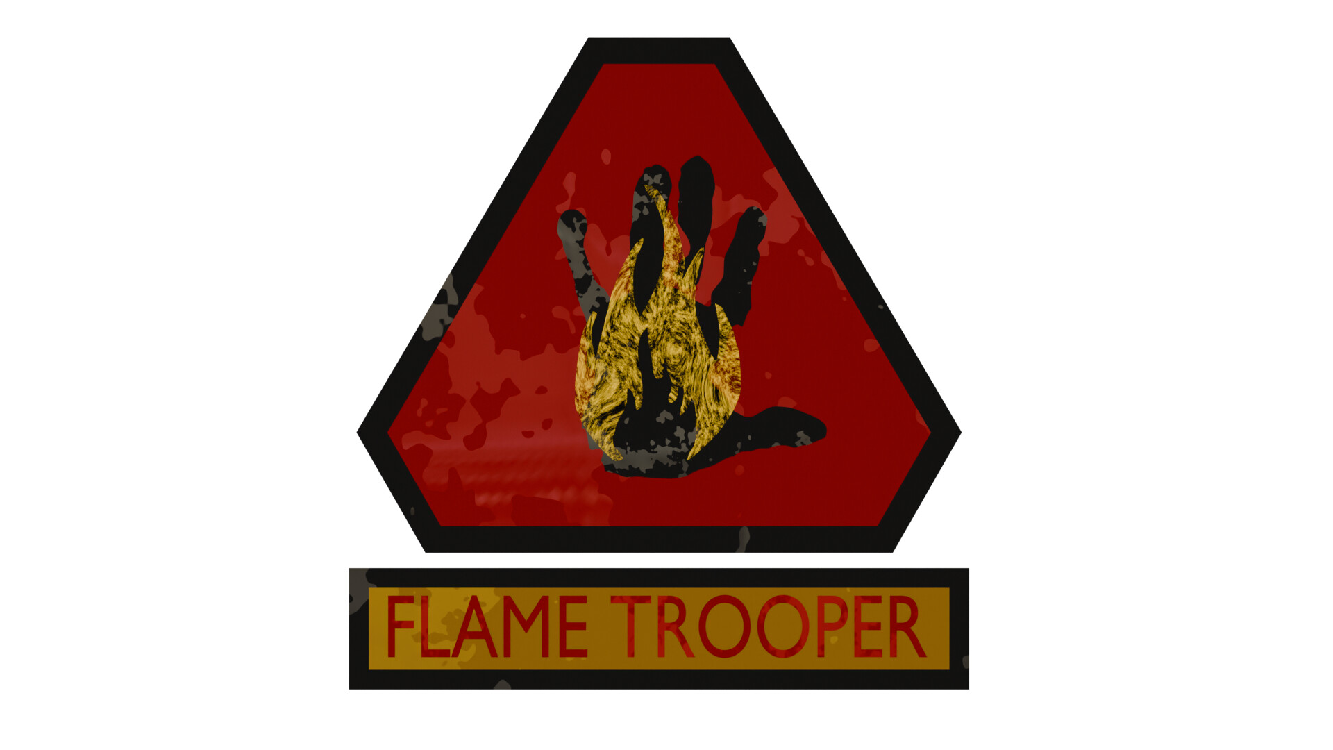 ArtStation - Flame Trooper Arm Patch