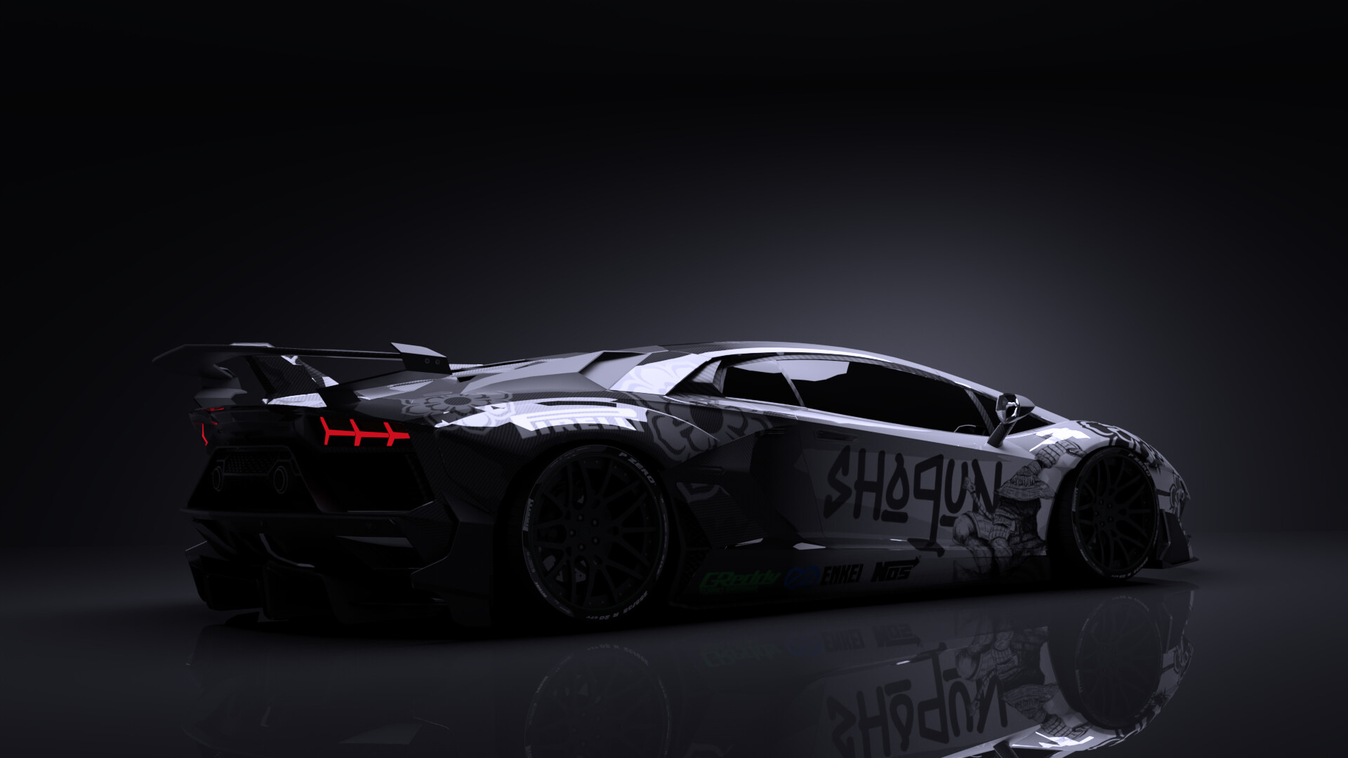 ArtStation - Aventador SVJ KATANA™️ - SDC™️ x BLACKDEATH