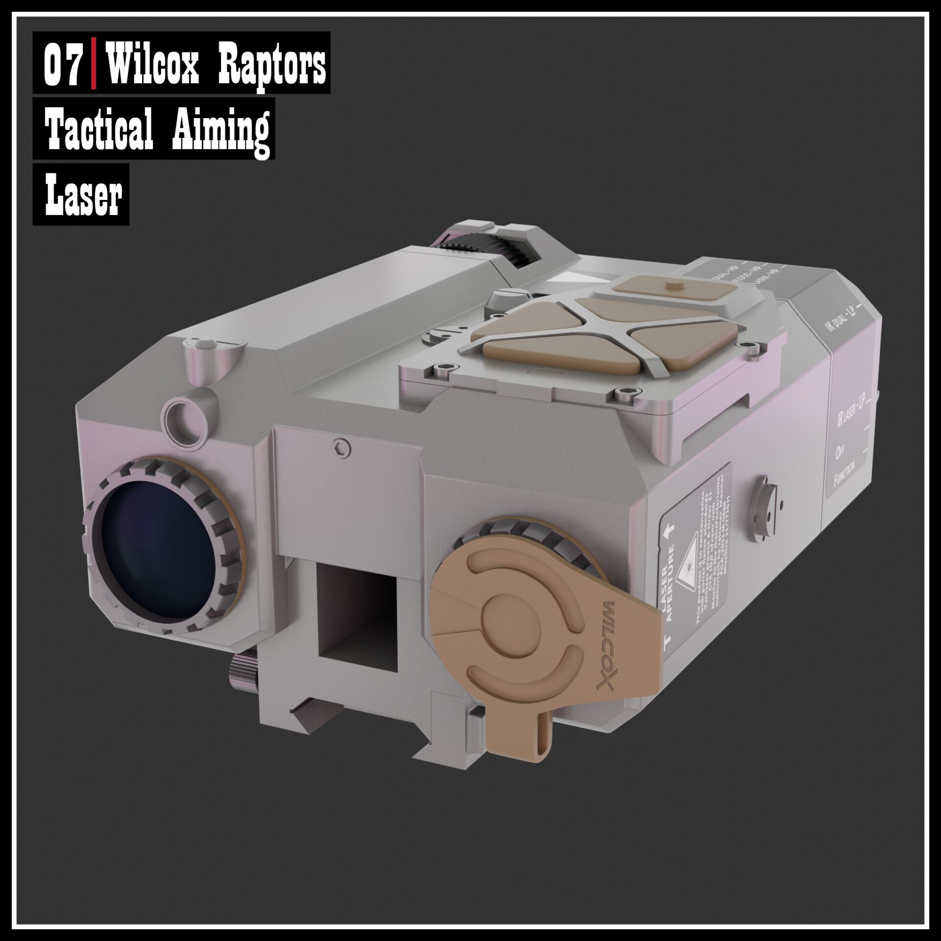 Engr AFa - Wilcox Raptor-s Tactical Aiming Laser