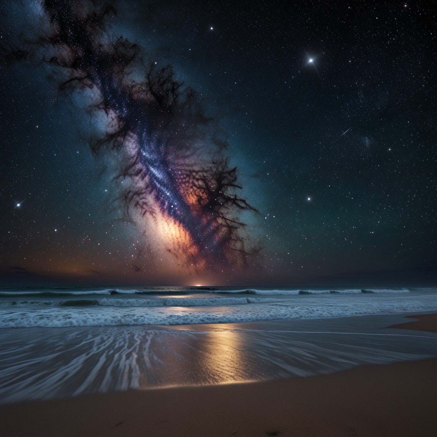 Md Asaduzzaman - Cosmic Beach: Waves of Stardust