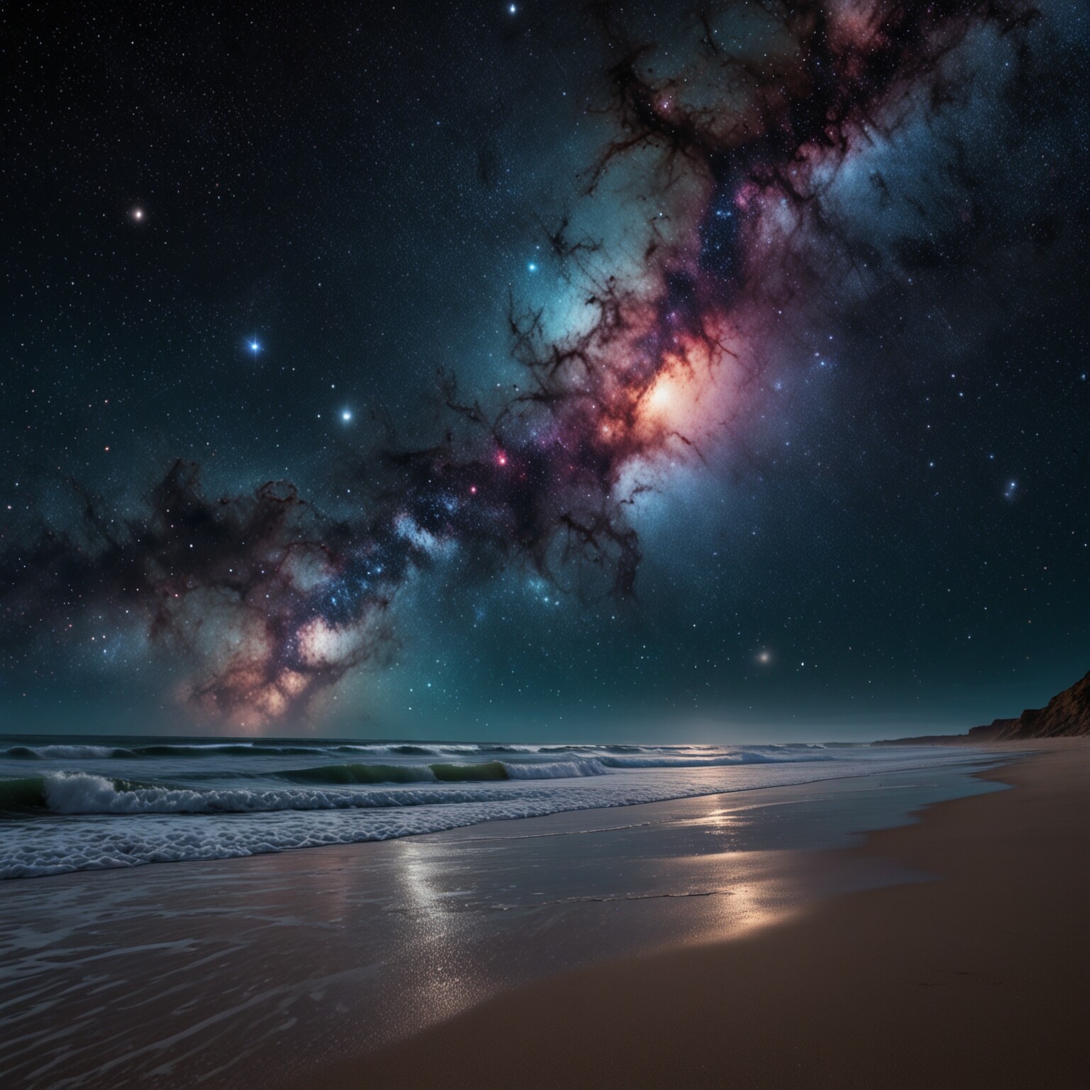 Md Asaduzzaman - Cosmic Beach: Waves of Stardust