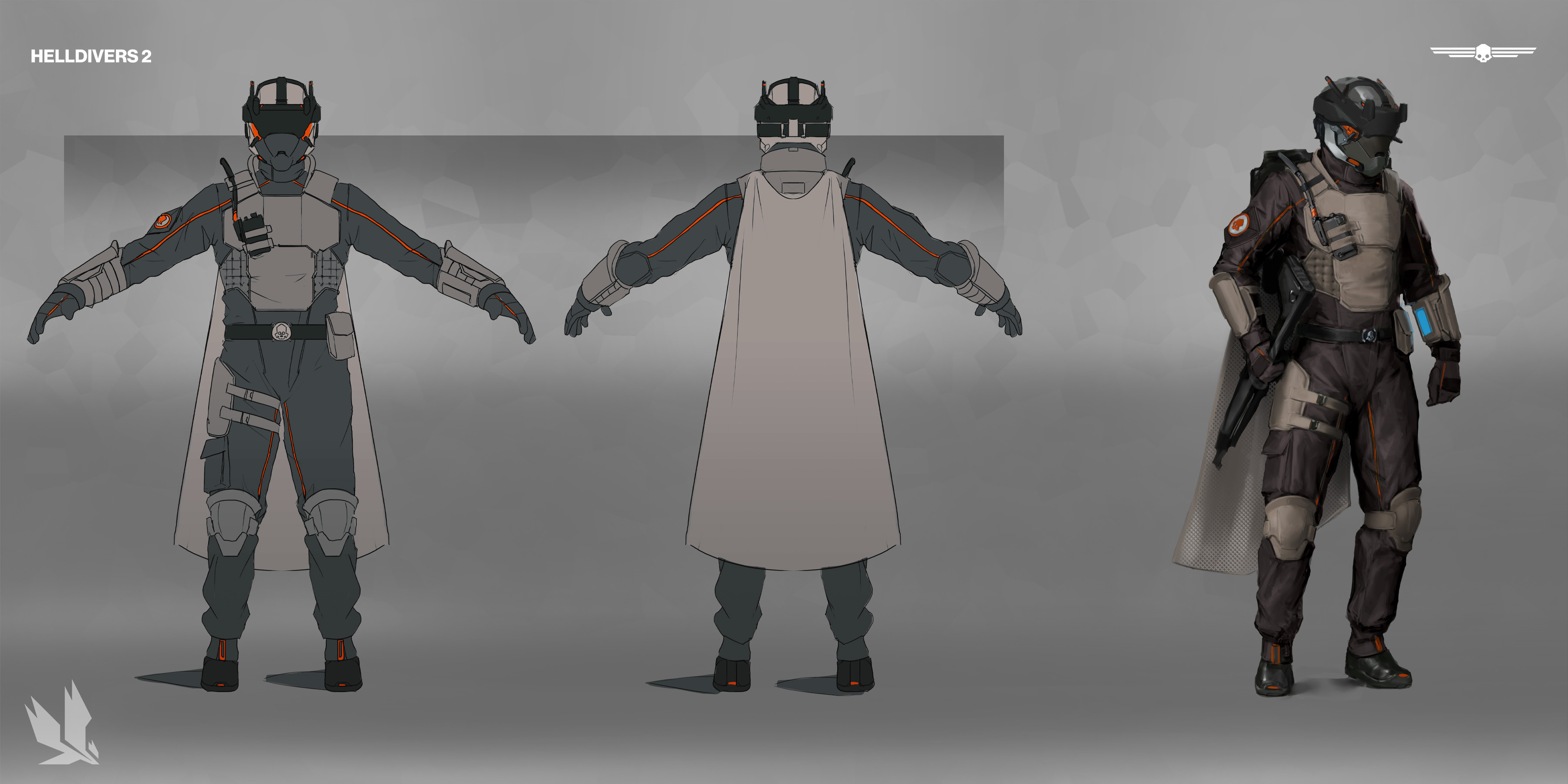 Atomhawk - HELLDIVERS 2 - Armour Designs