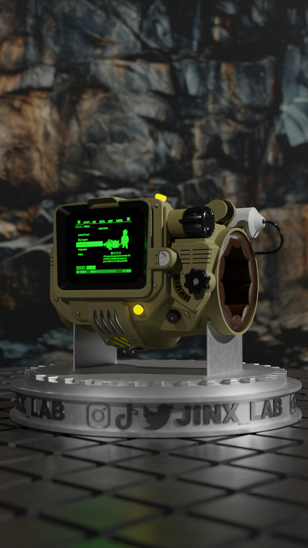 ArtStation - Pip-Boy from Fallout!