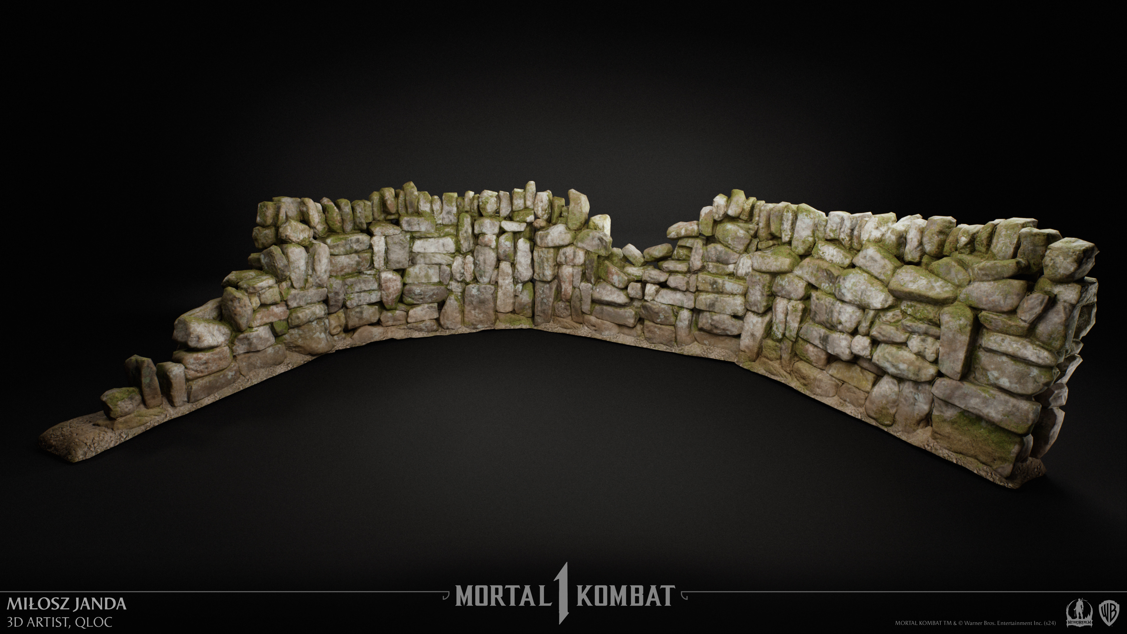 QLOC - Mortal Kombat 1 - Fengjian Village Map : Stone wall