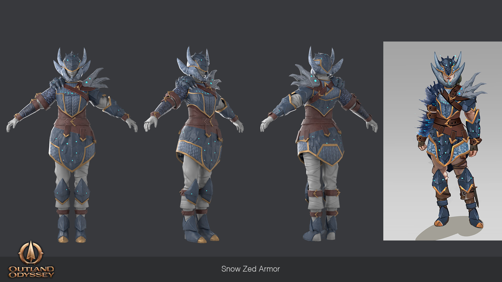 ArtStation - Snow Zed Armor