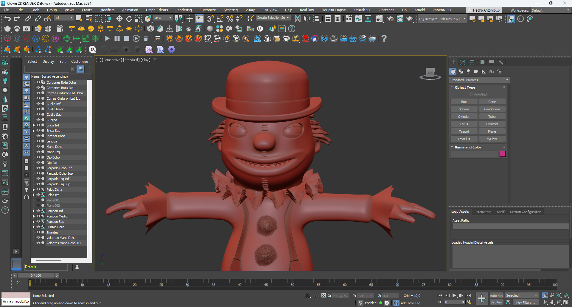 ColorMotional - The Clockwork Tangerine Project - Modeling - Alex