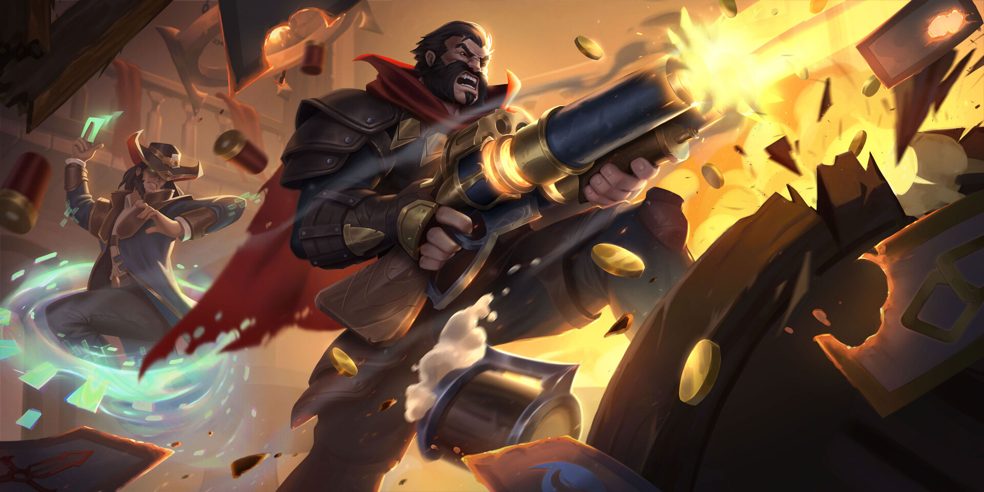 ArtStation - Graves and TF Fan-Art