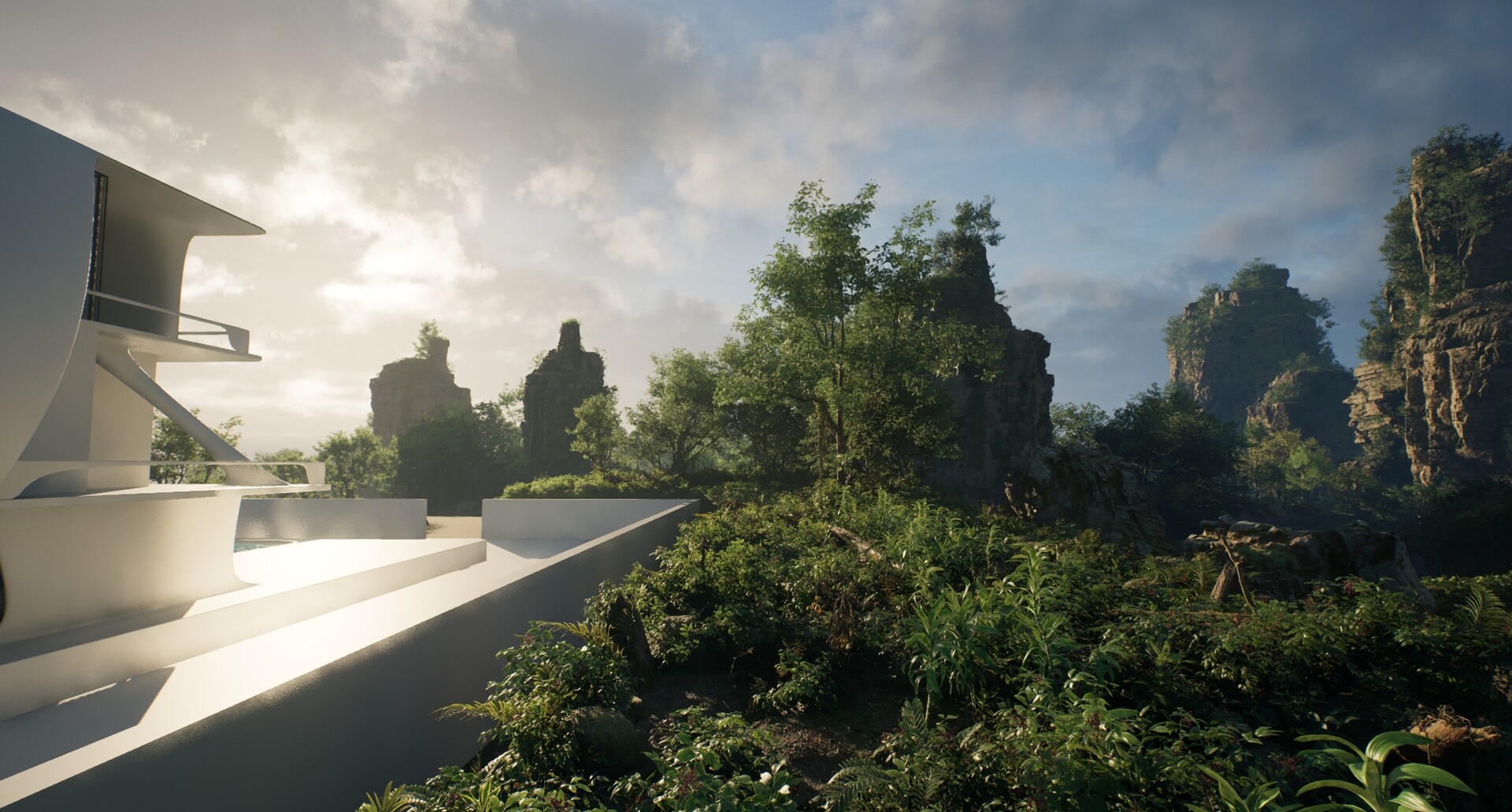 ArtStation - Lush PCG environment