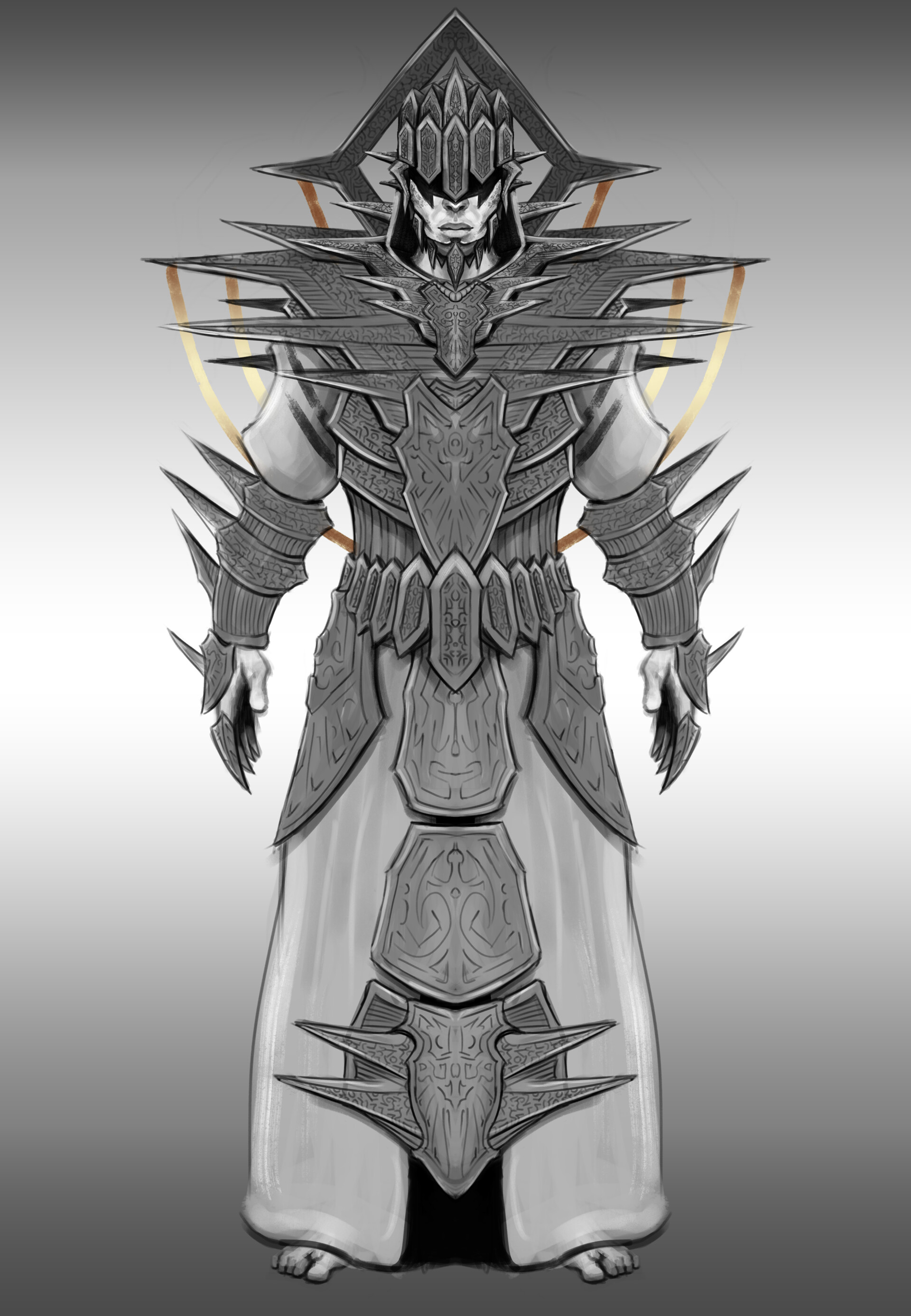 Artstation Male Sci Fi Full Body Concept