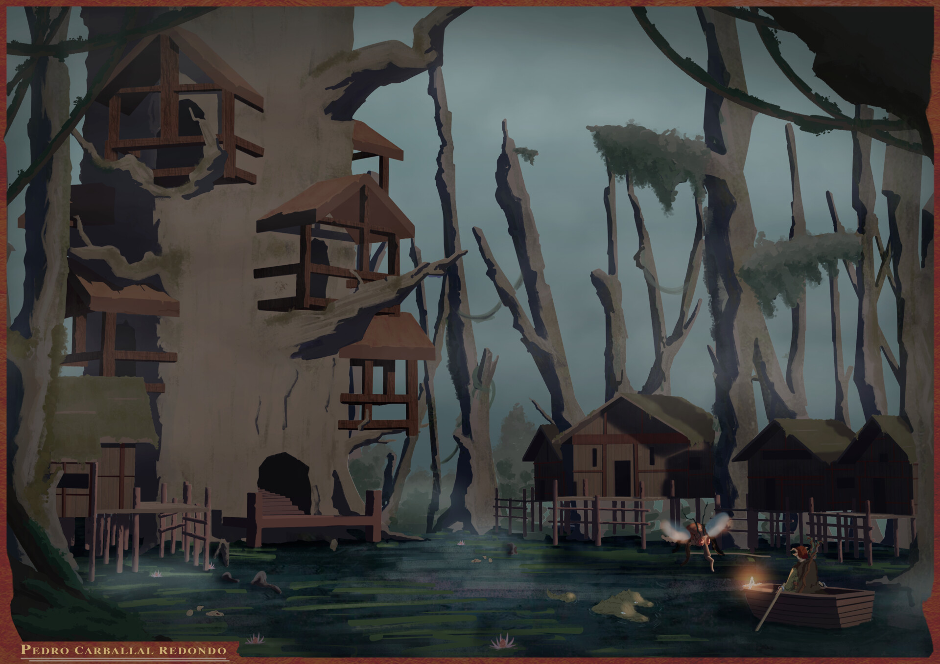 ArtStation - Swamp improved