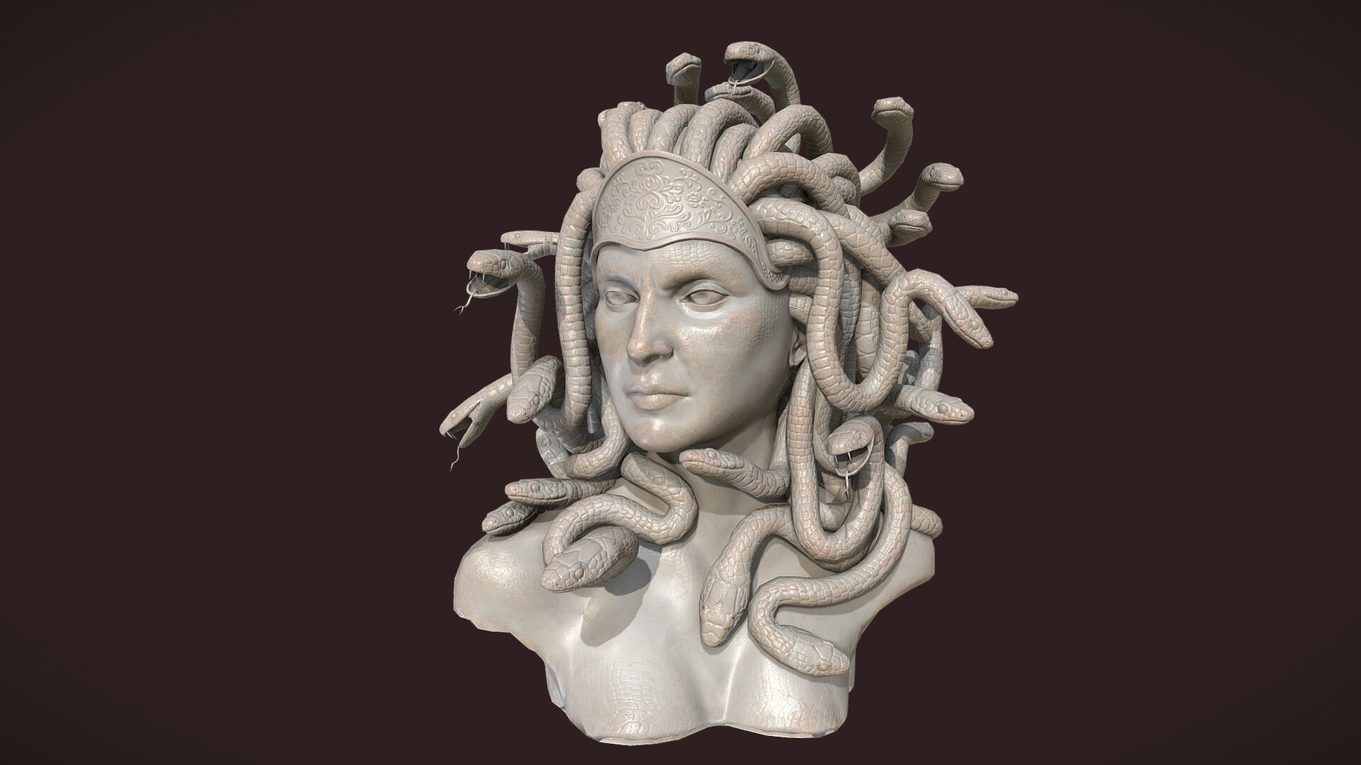 ArtStation - Medusa Bust