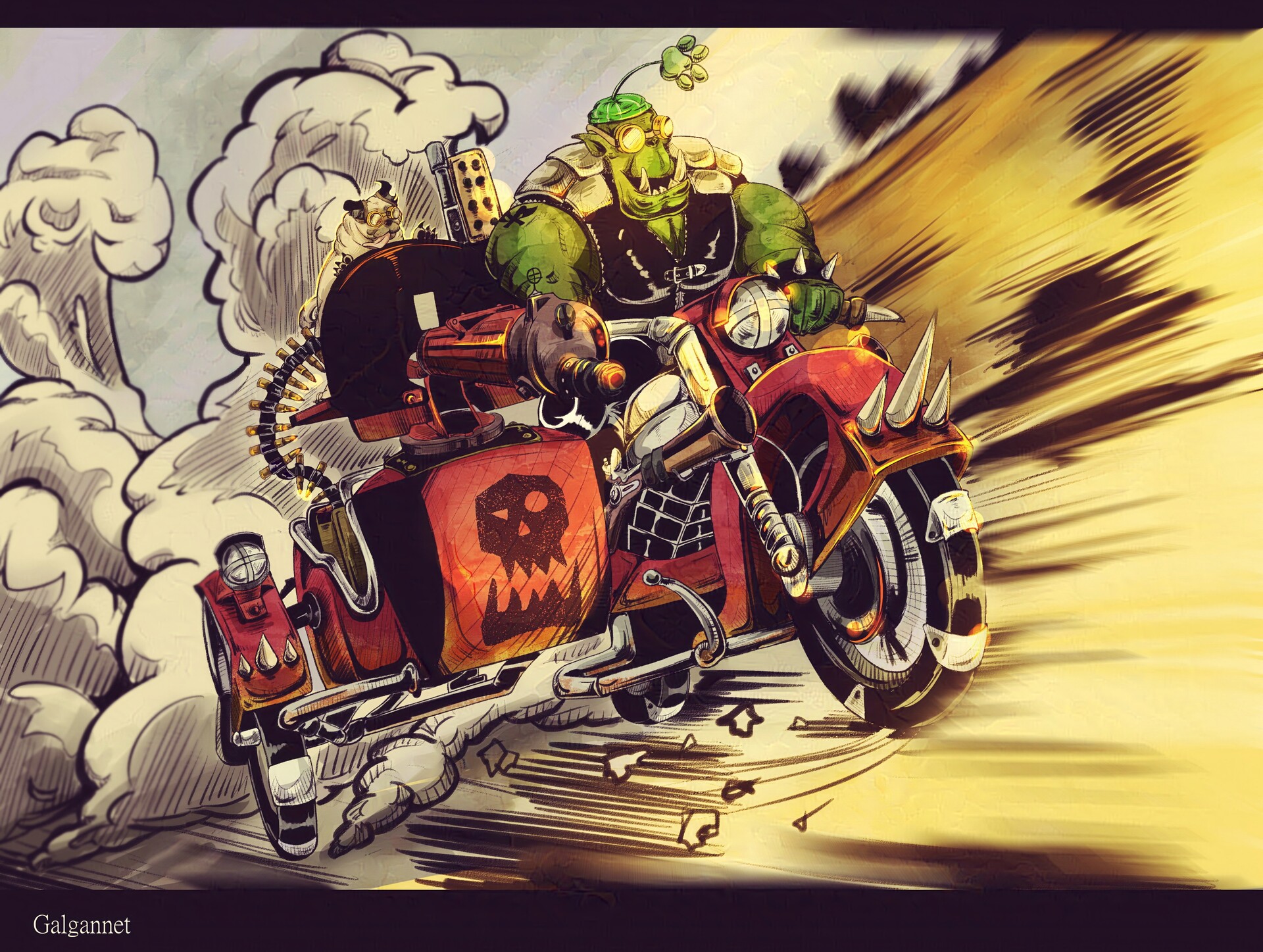 ArtStation - Comrade in arms