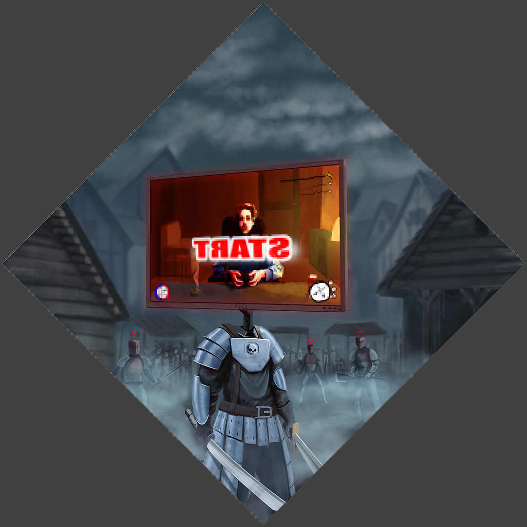 ArtStation - Breaking the 4th wall... cos thats what artist do?