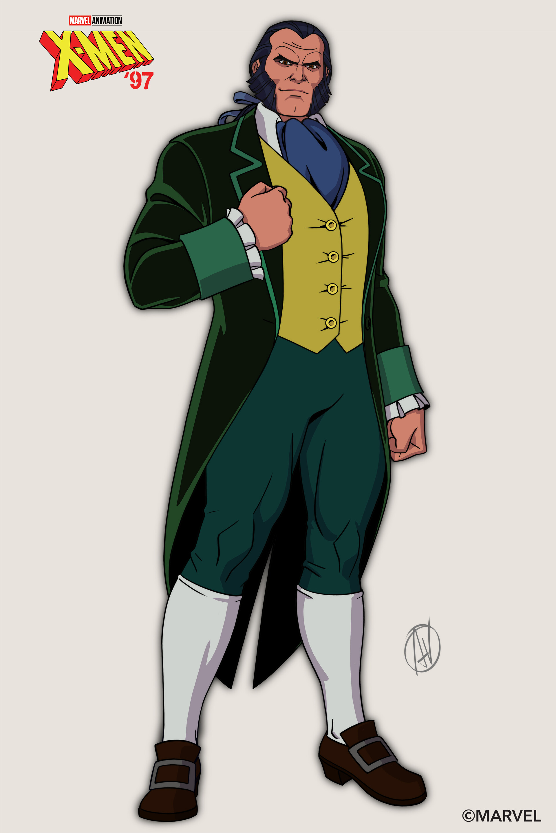 ArtStation - Sebastian Shaw - X-Men´97