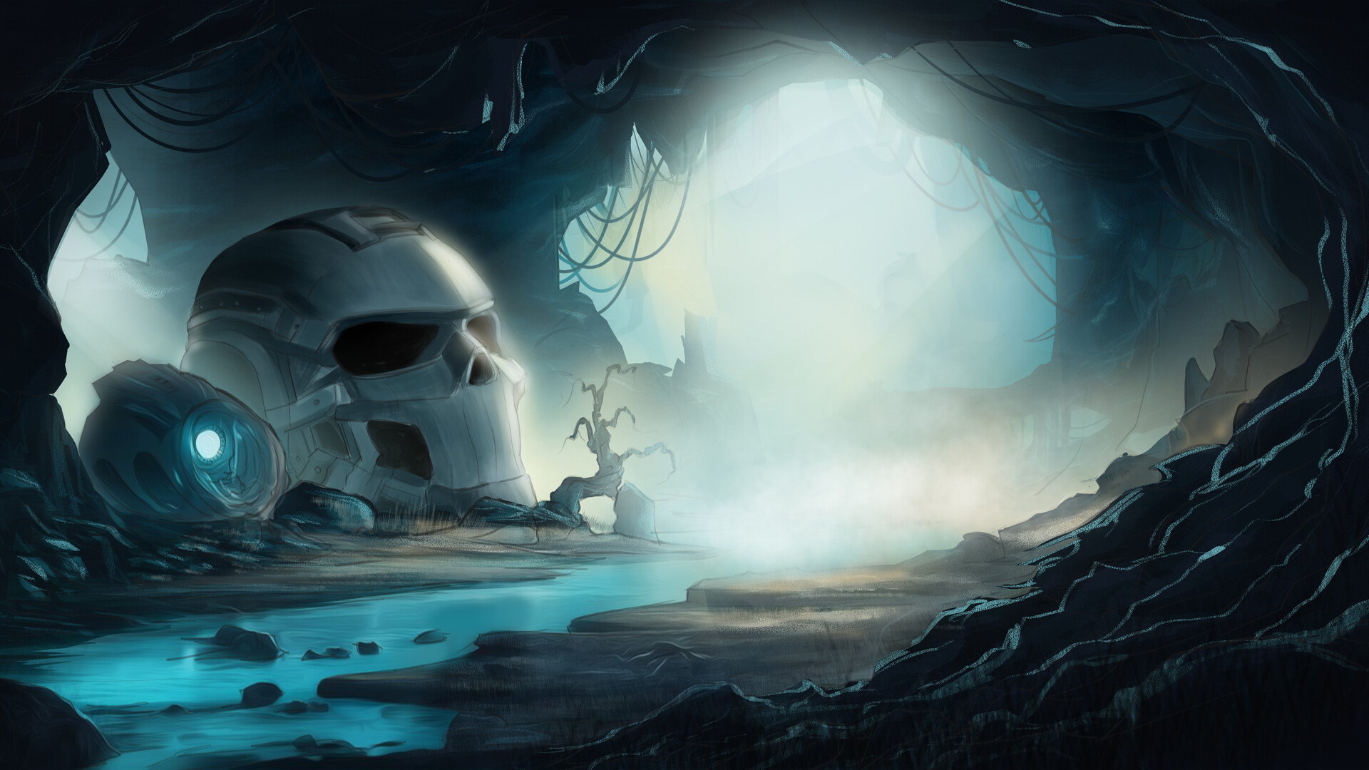 ArtStation - Sci-Fi Abundant Environment Concept