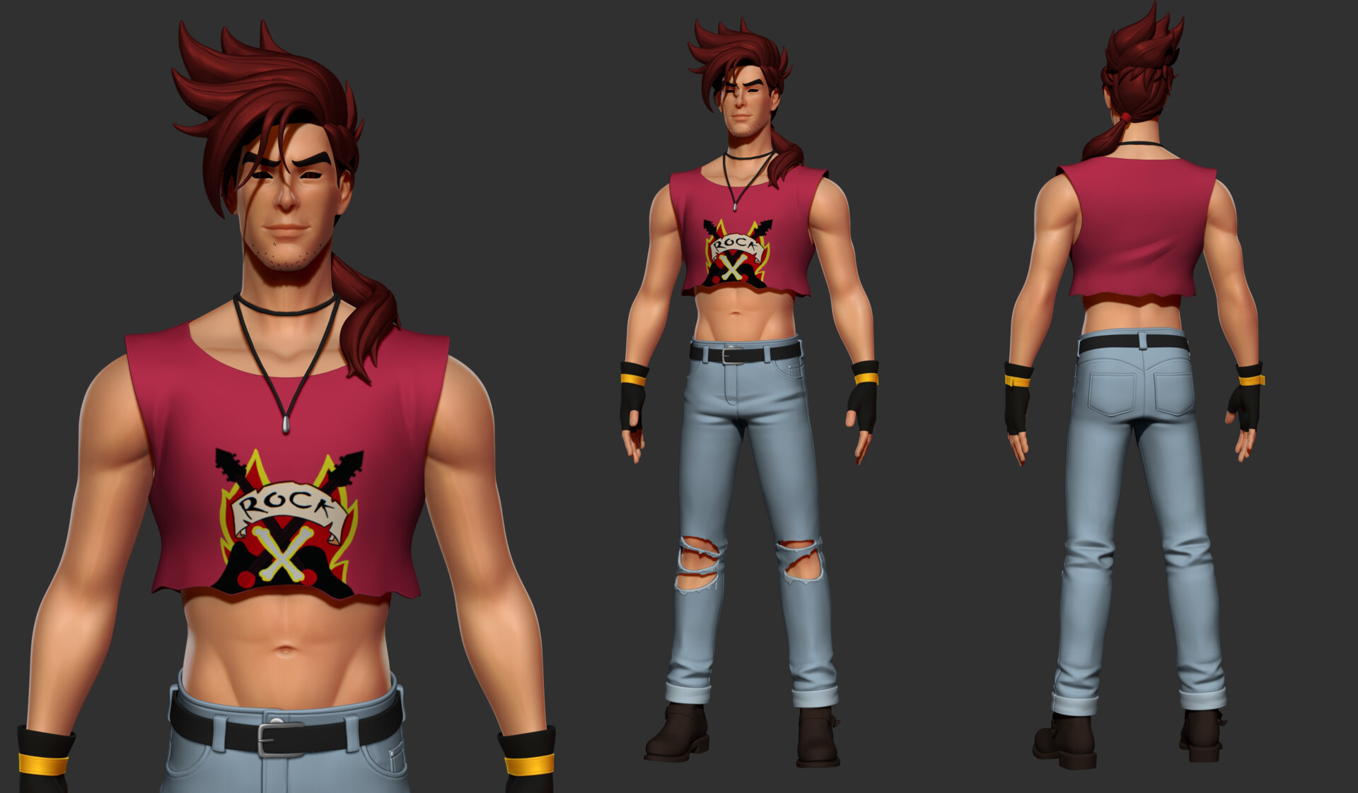 ArtStation - Gambit Xmen'97