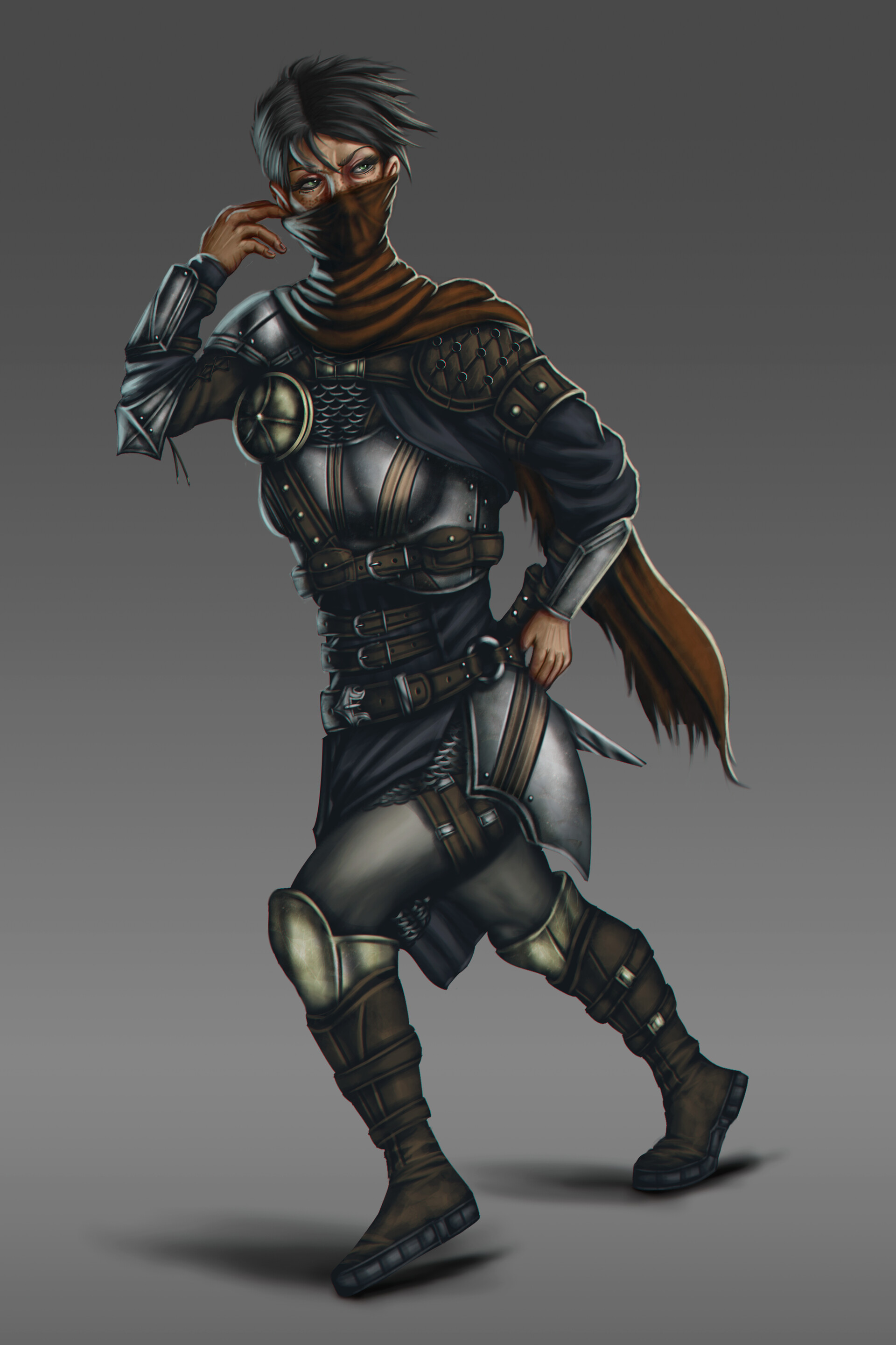ArtStation - Rogue Character Concept Render