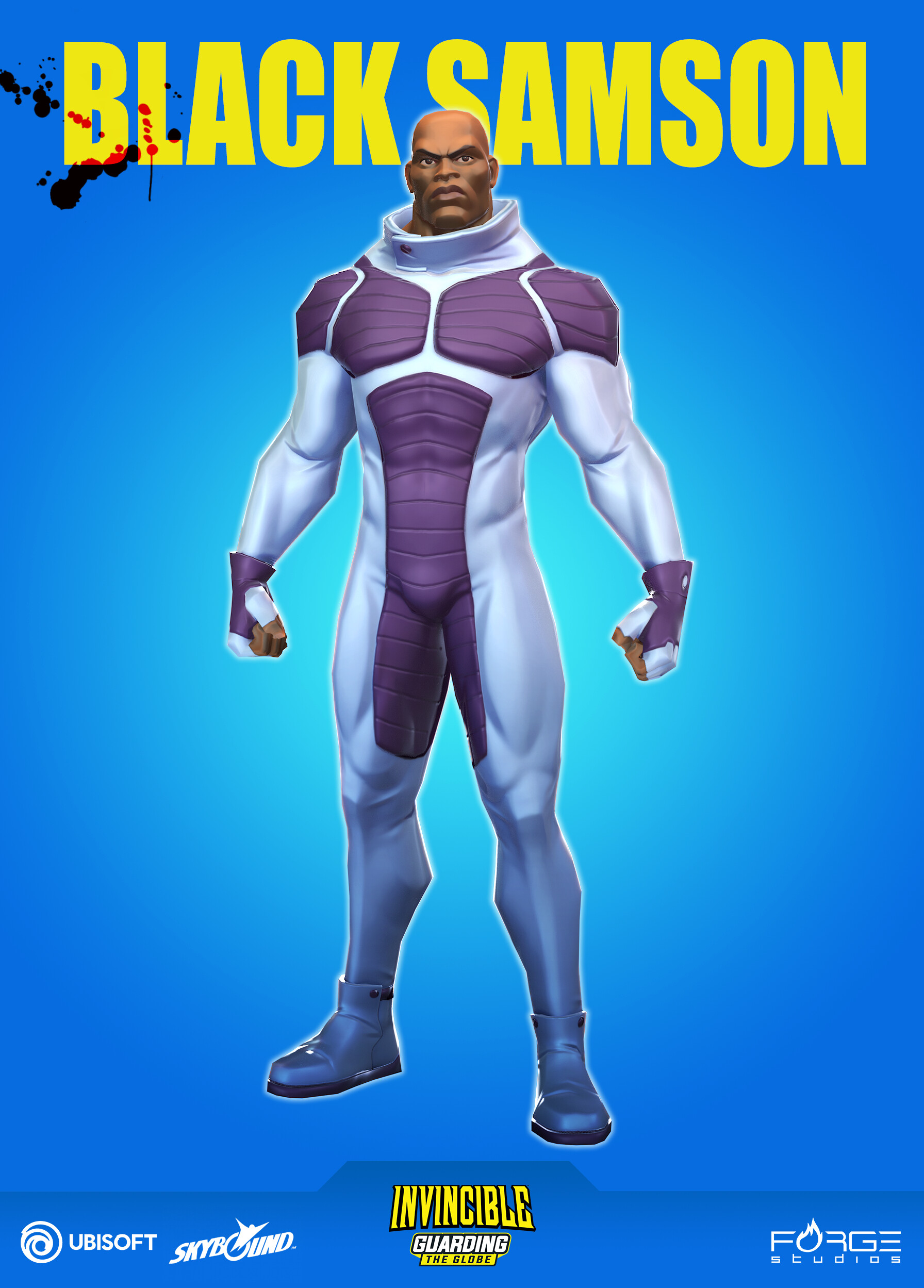 FORGE STUDIOS - Invincible: Guarding the Globe - Black Samson