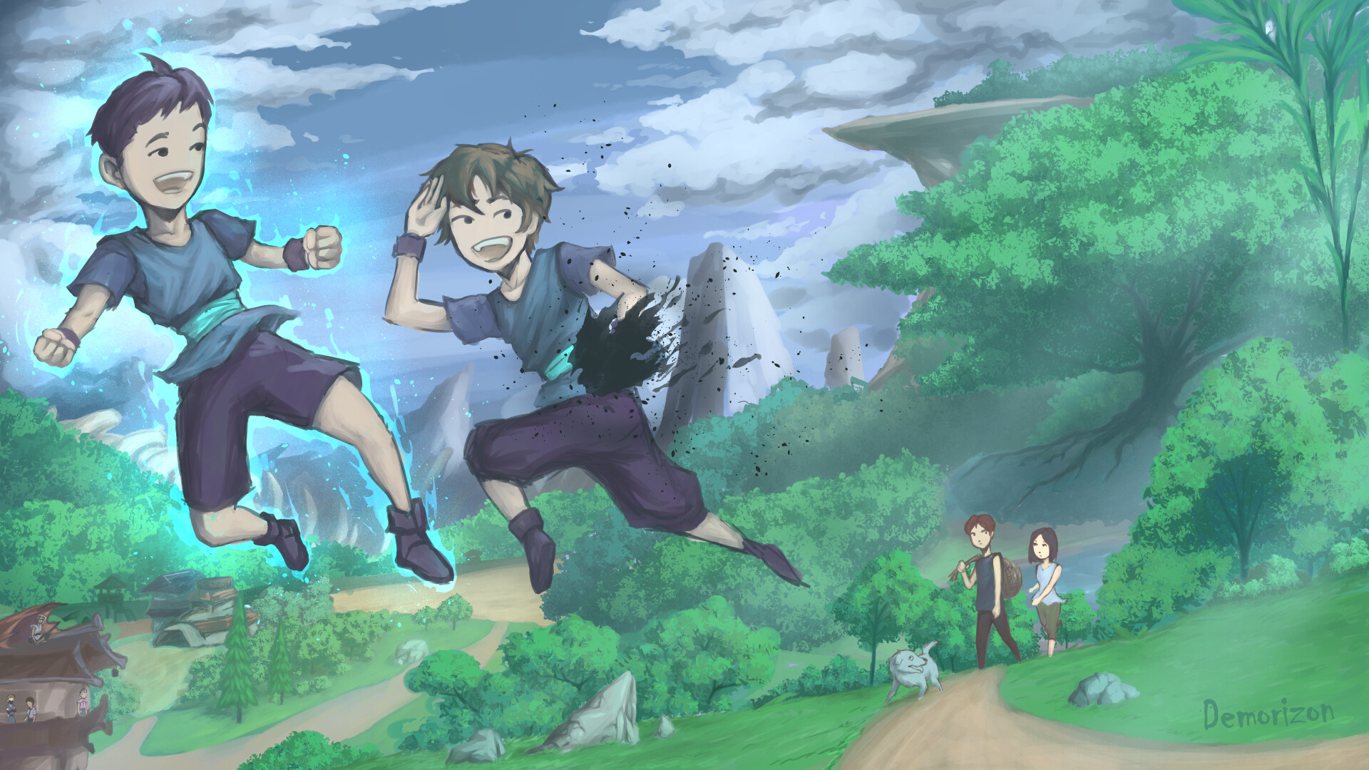 ArtStation - Serith Village