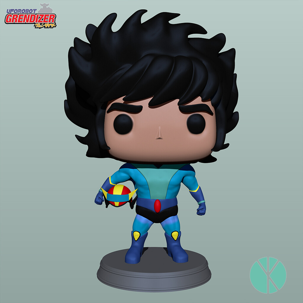 ArtStation - Alcor - Grendizer