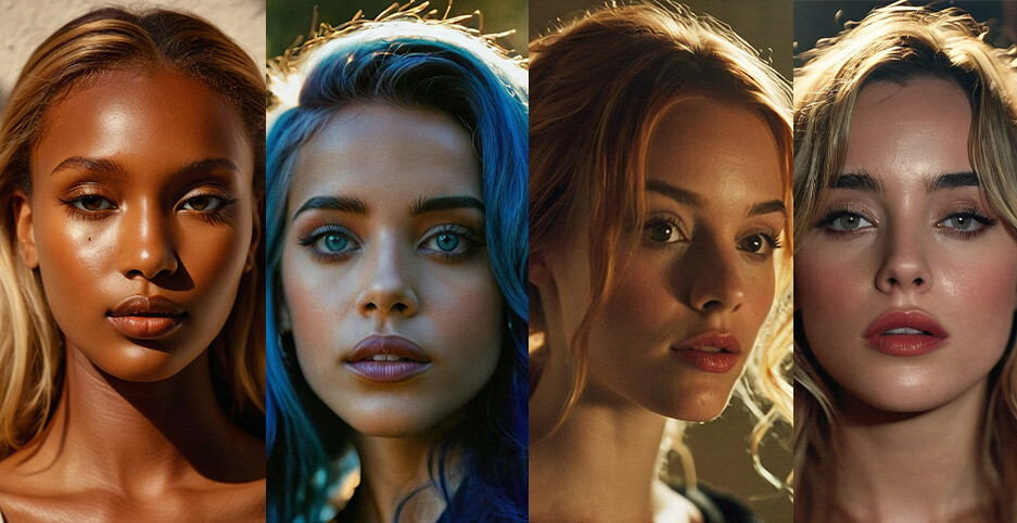 ArtStation - Hyper Realistic Women Portrait