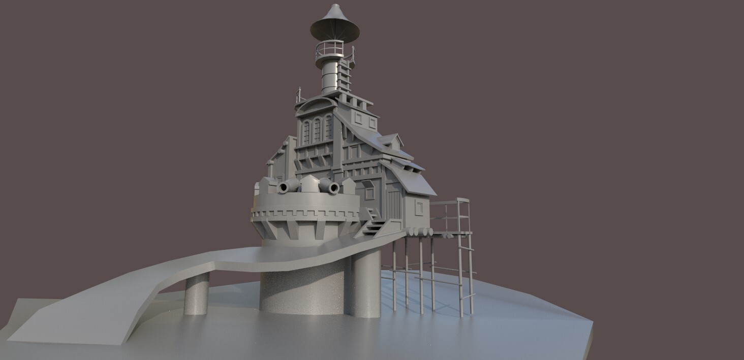 ArtStation - Pirate's house