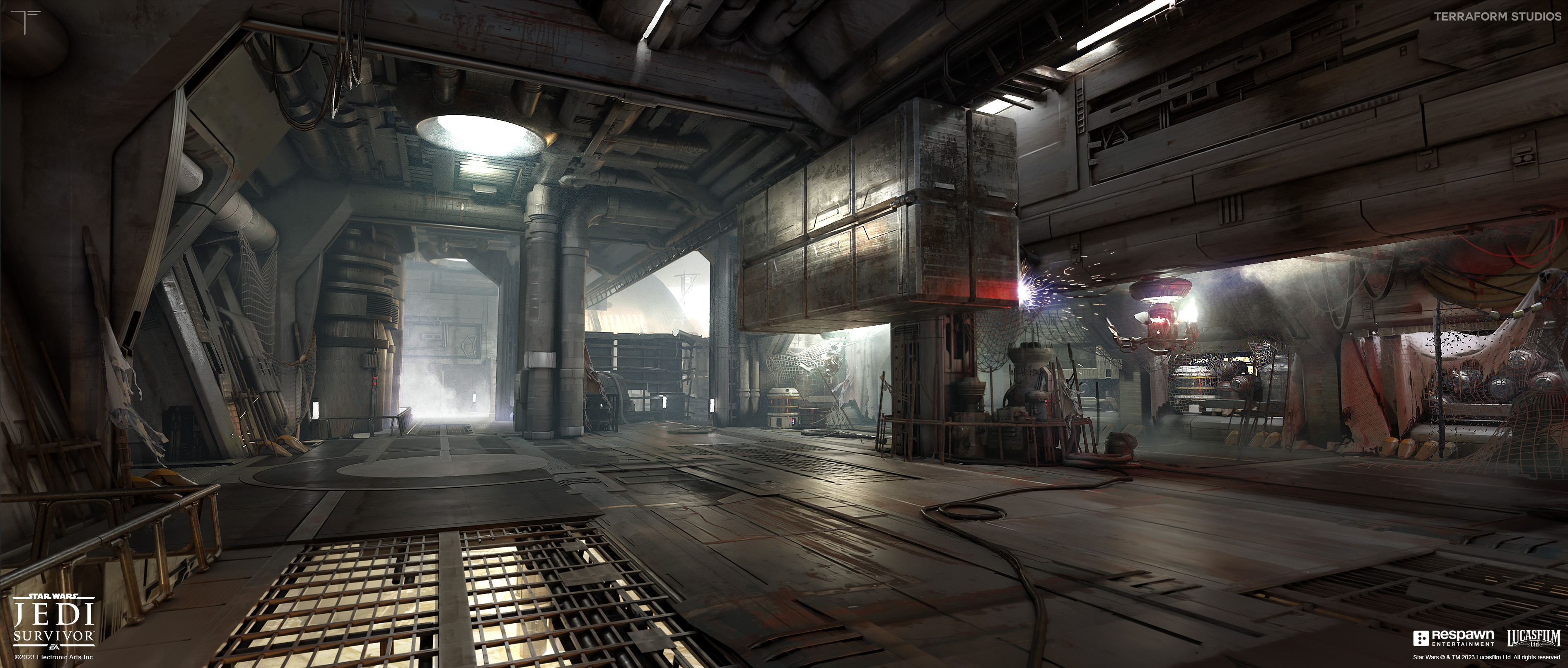 Terraform Studios - Lucrehulk Core Interior Room