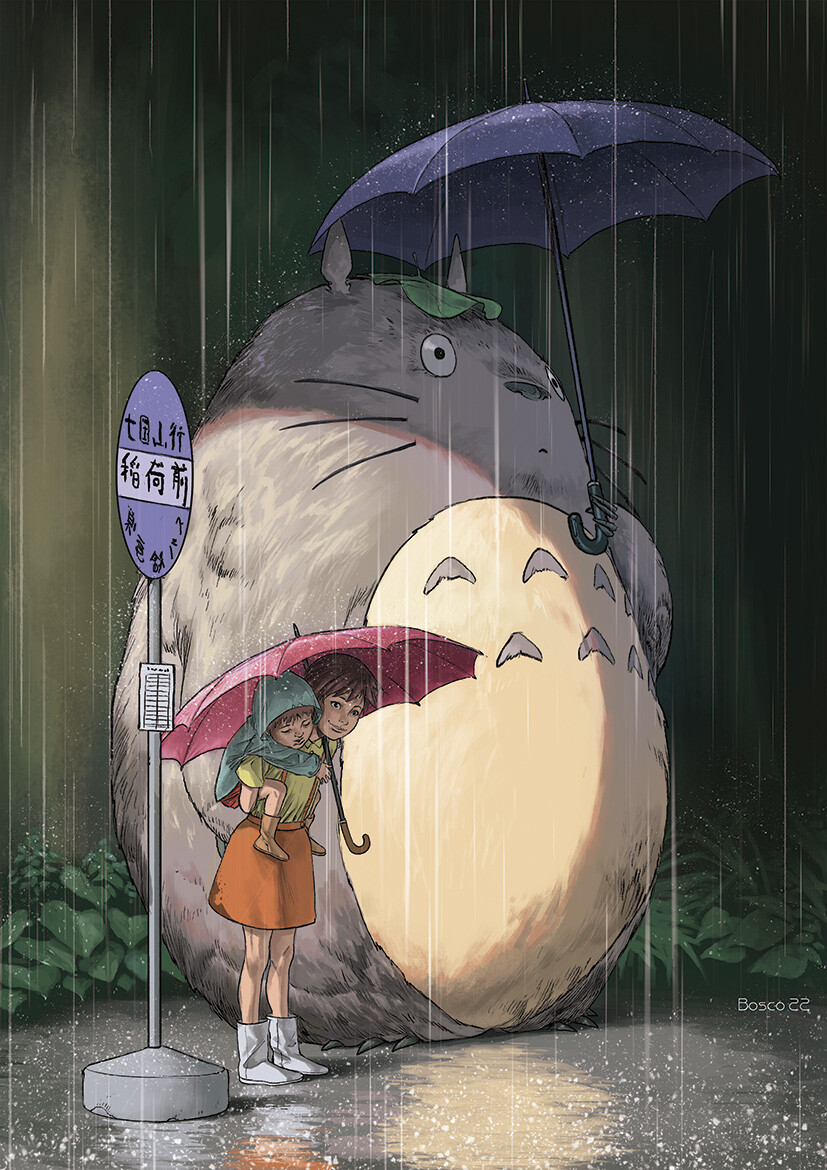 ArtStation - Totoro