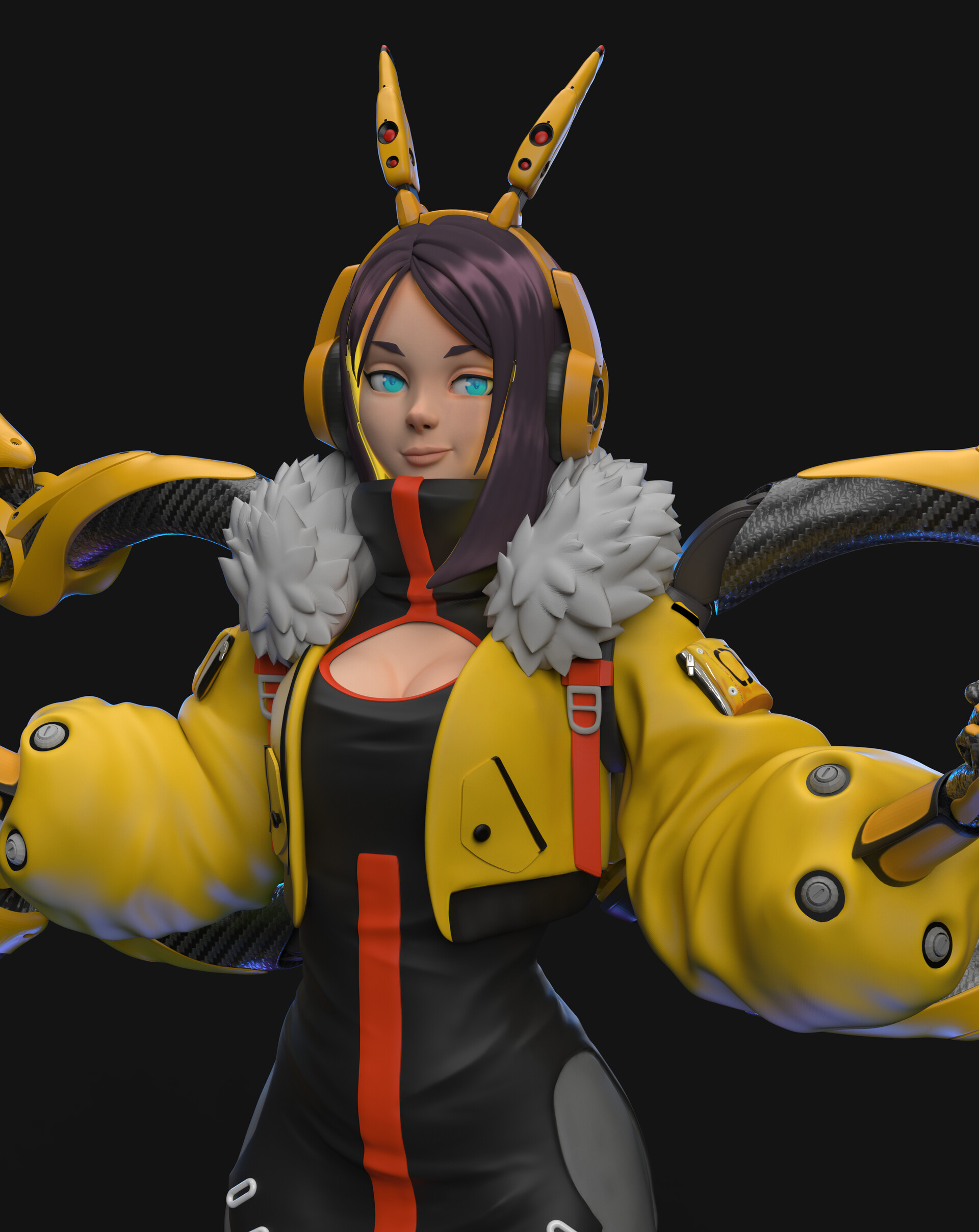 ArtStation - armor girl 07