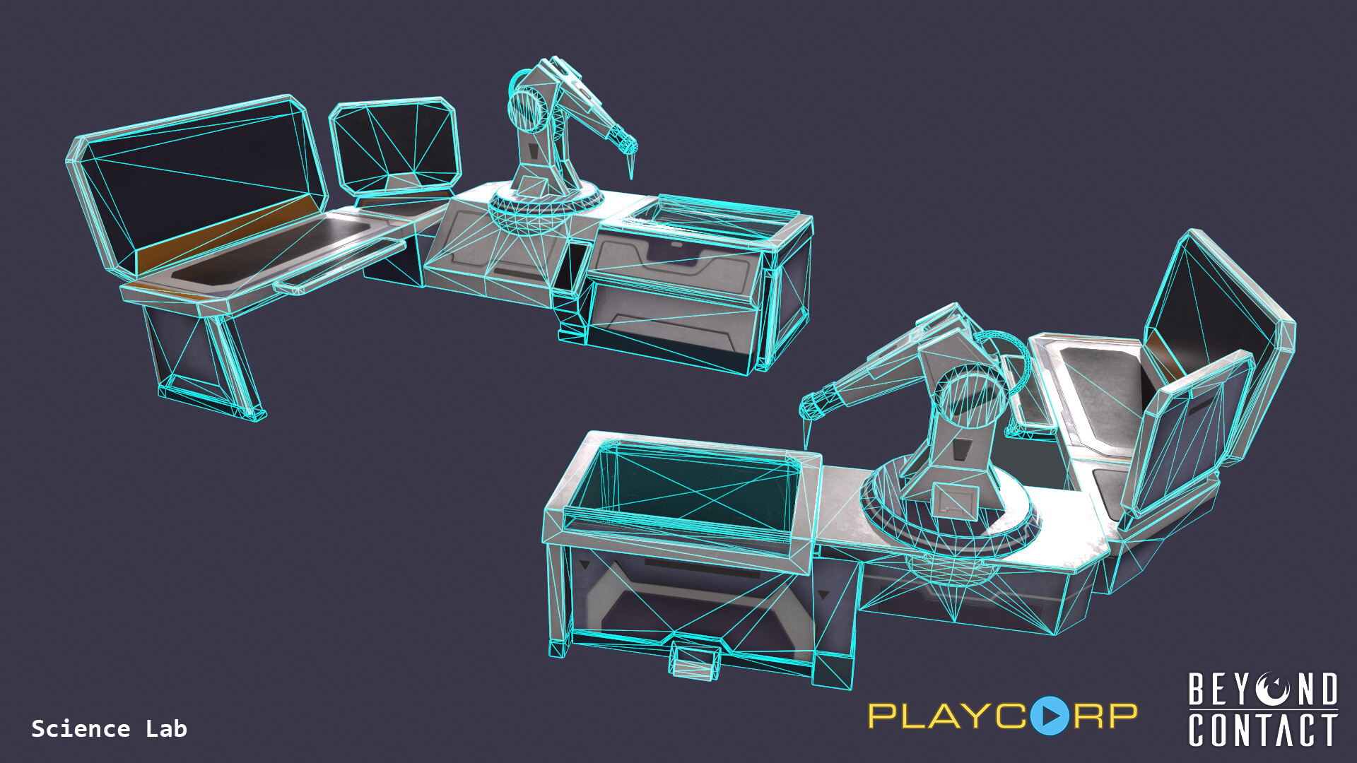 Anthony Dizon - Beyond Contact - Various Props and Items