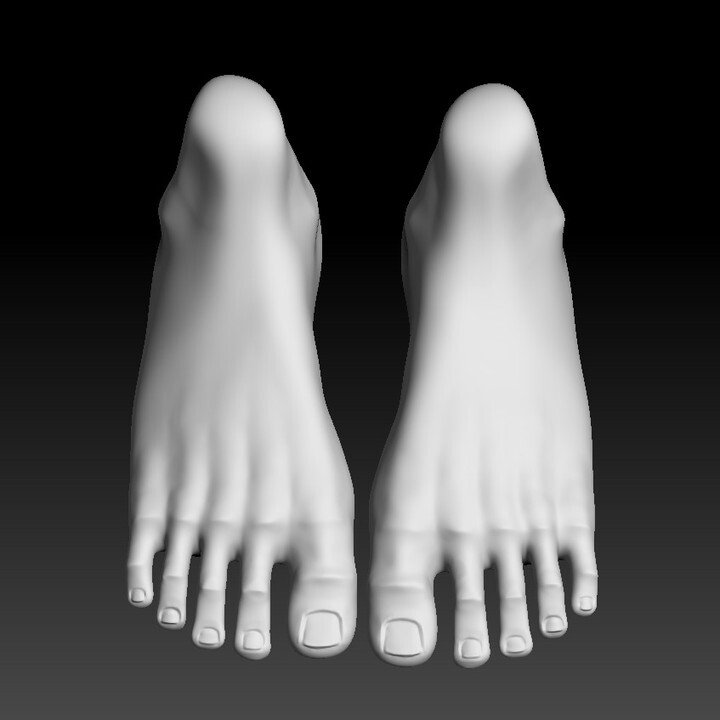 ArtStation - Foot Model