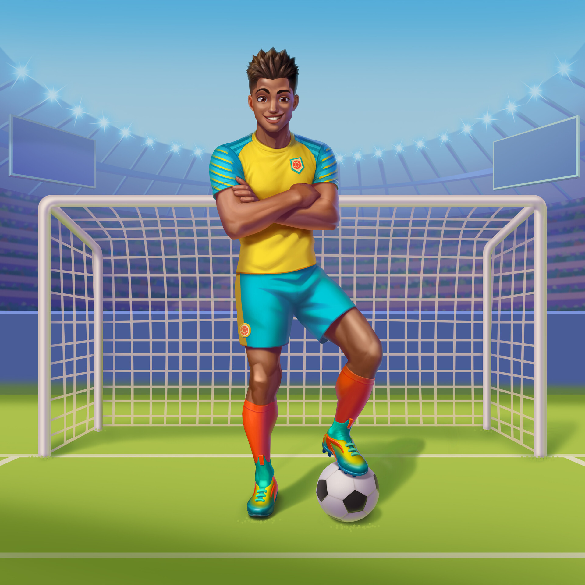 ArtStation - goalkeeper