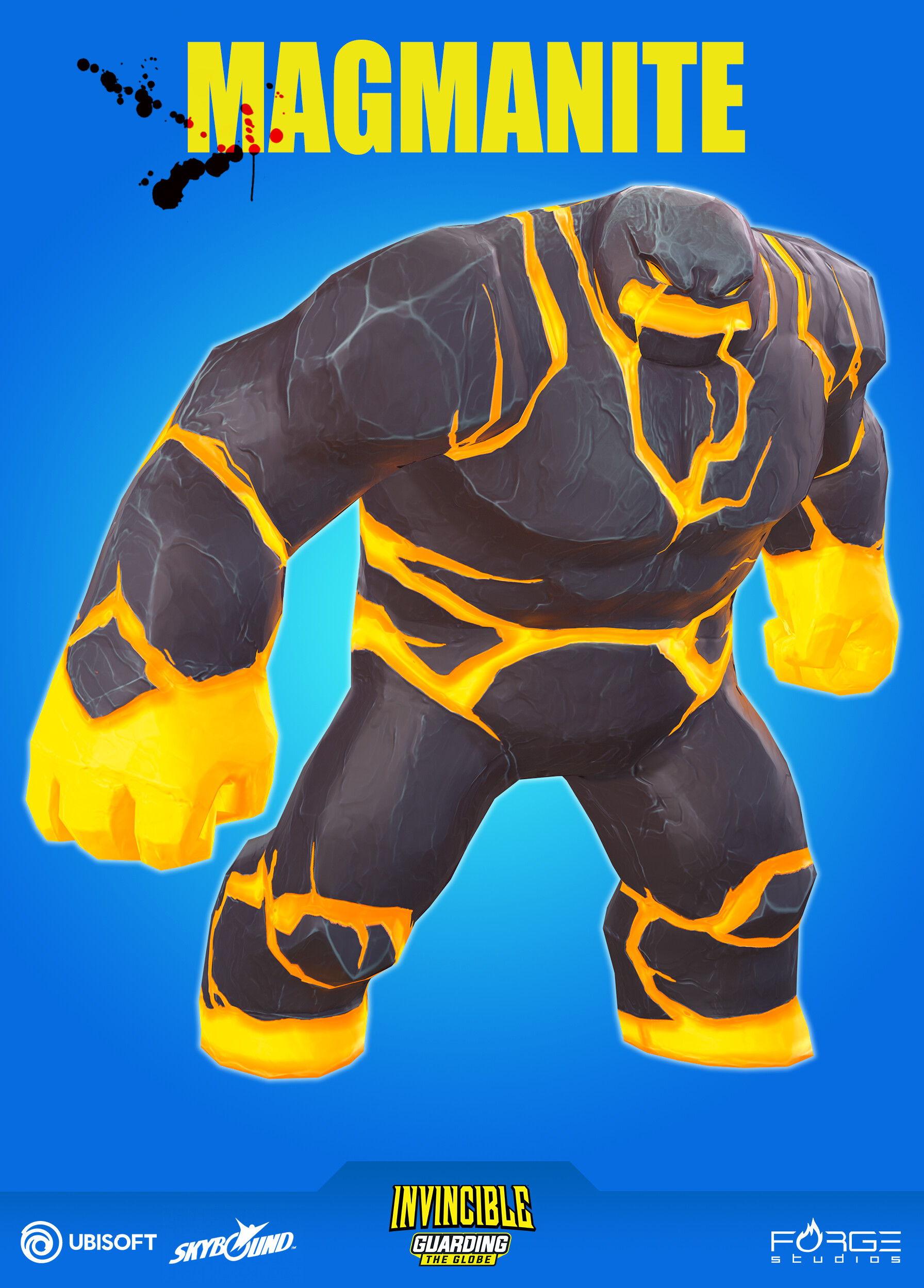 FORGE STUDIOS - Invincible: Guarding the Globe - Magmanite
