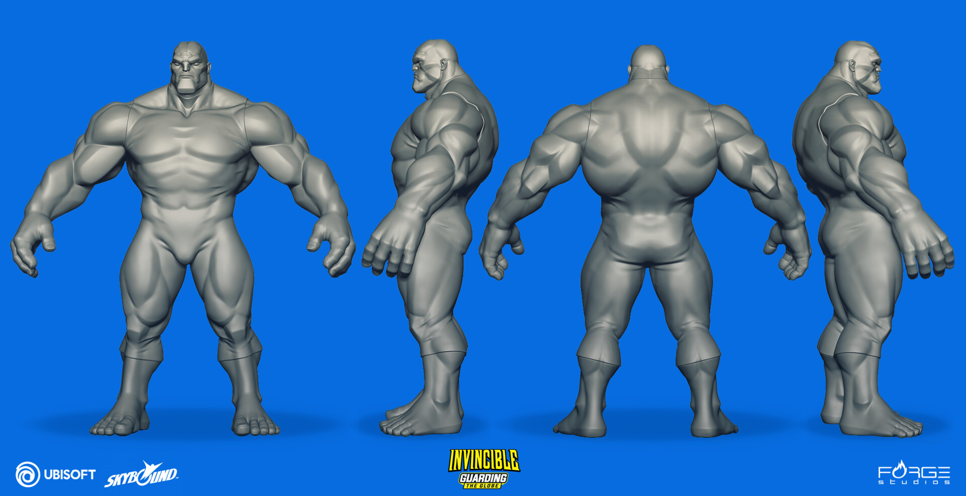 FORGE STUDIOS - Invincible: Guarding the Globe - Mauler Twin