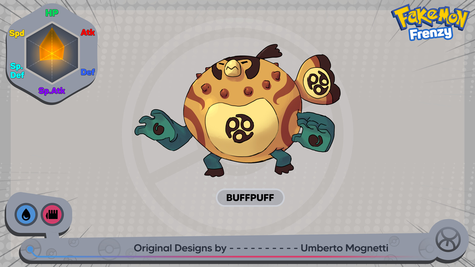Umberto Mognetti - Fakemon Frenzy - Fighting