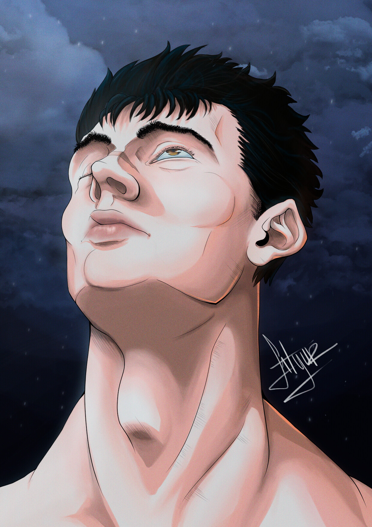 ArtStation - Guts [Berserk Fanart]