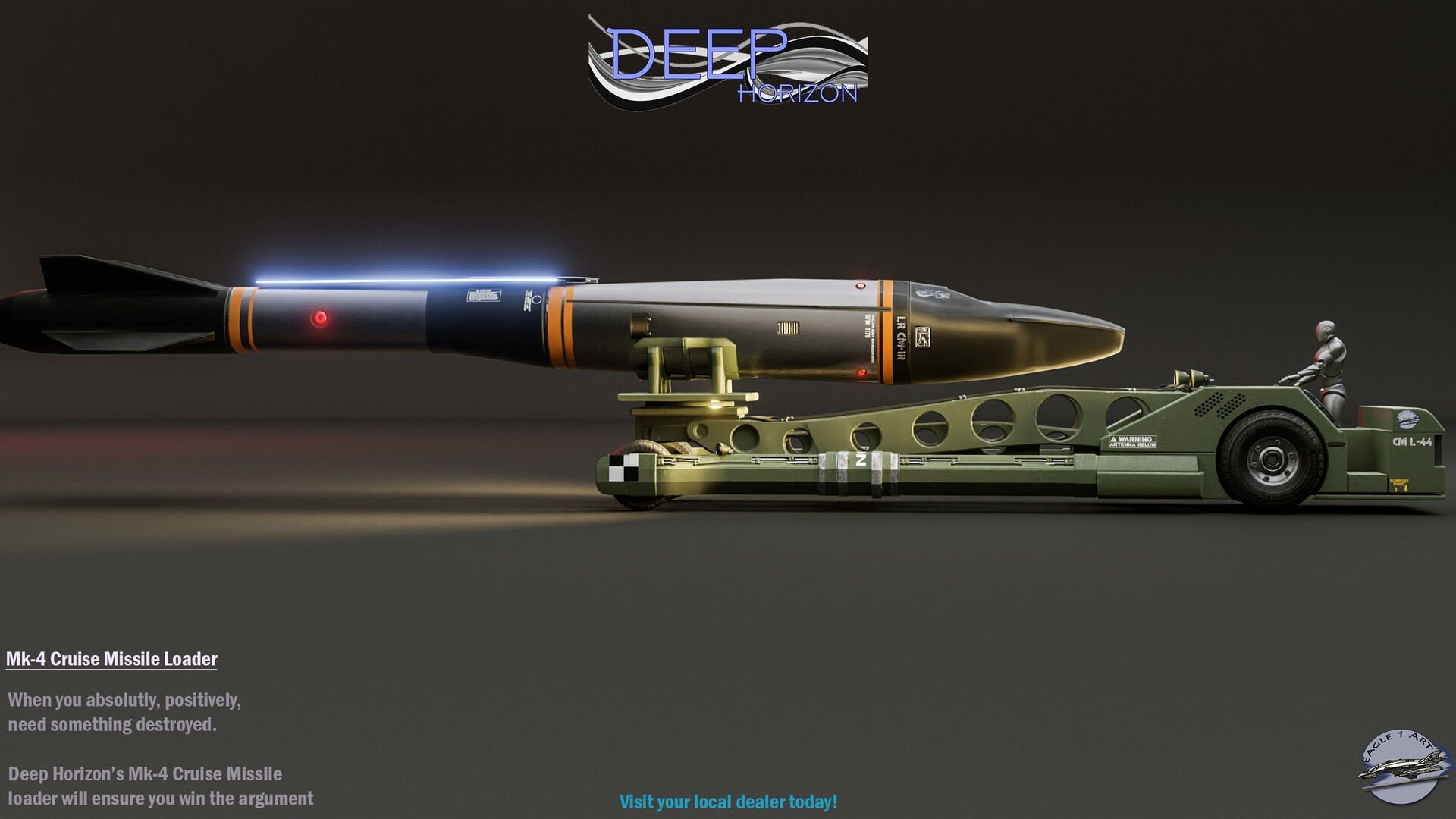 ArtStation - Deep Horizons -The Mk-4 Cruise Missile Loader & Long Range ...