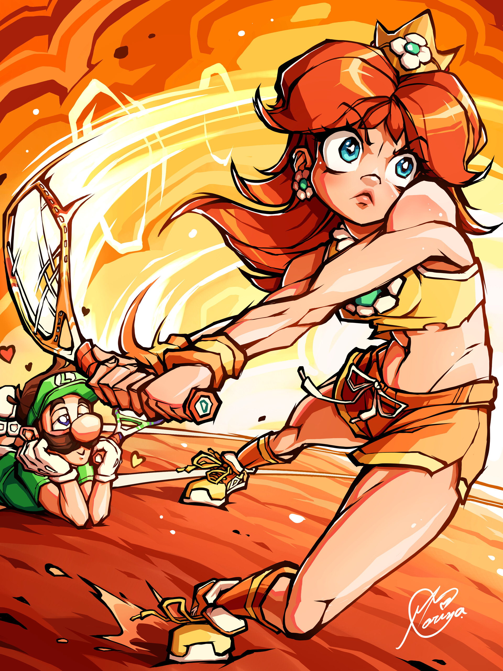 ArtStation - daisy poster