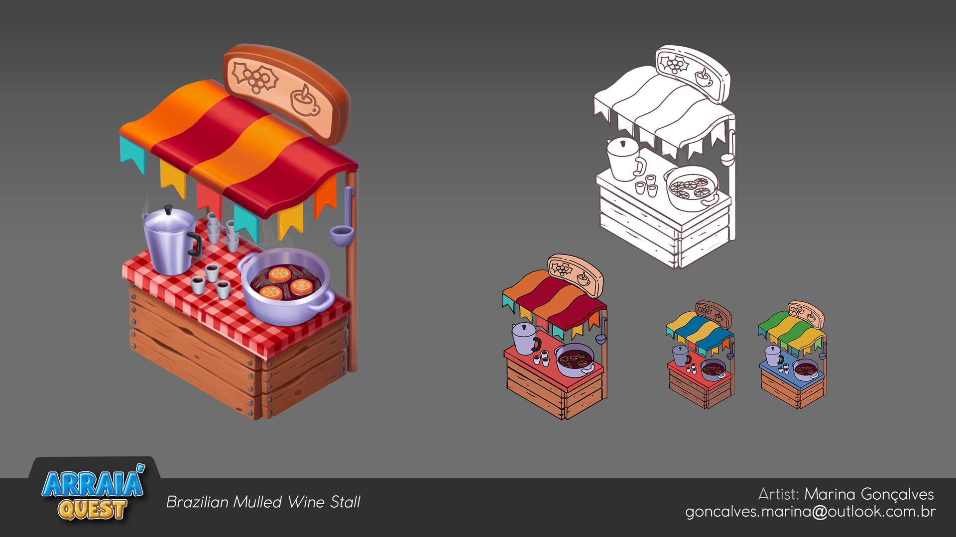 Marina Gonçalves - Arraiá Quest - Game Project
