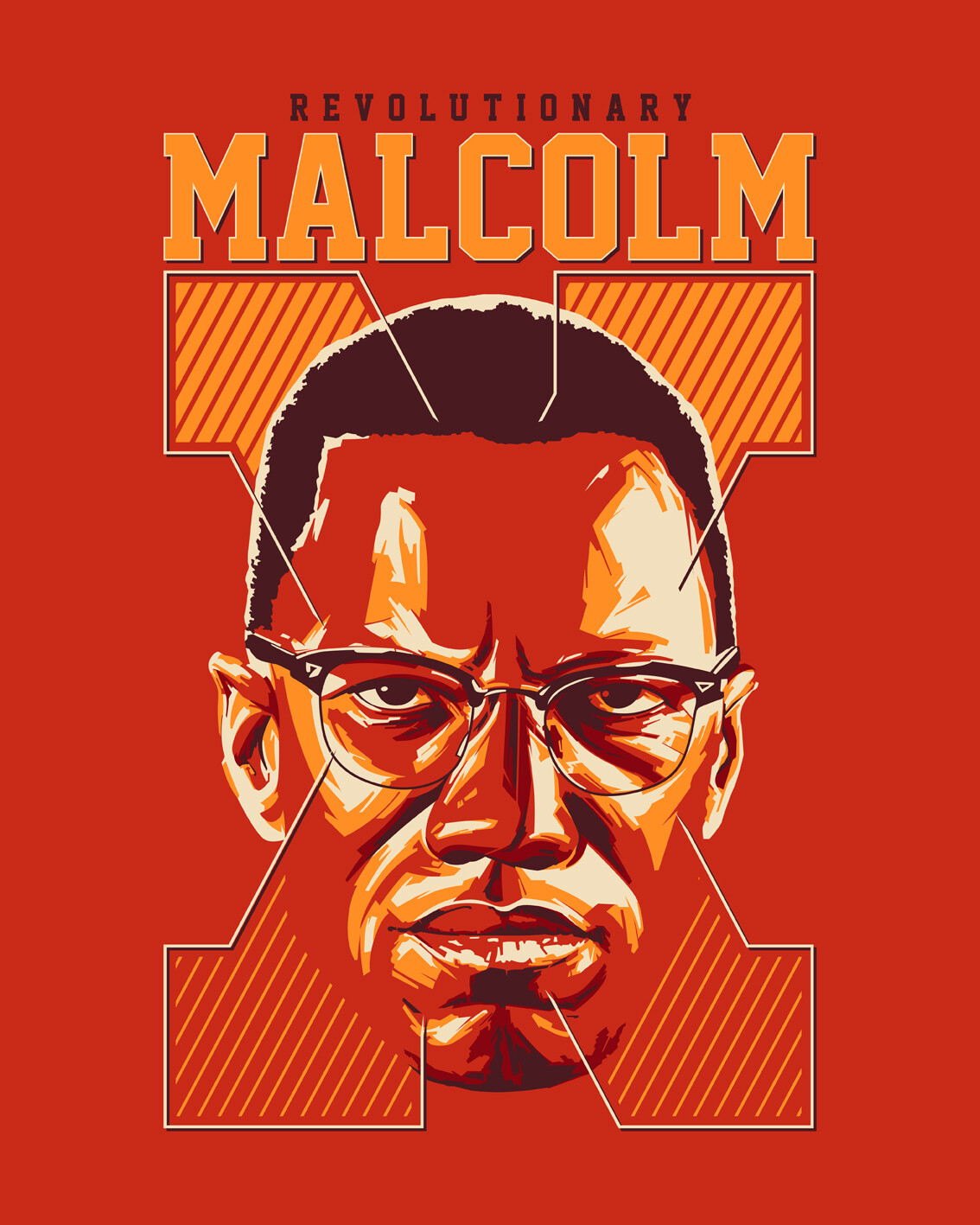 ArtStation - REVOLUTIONARY MALCOLM X