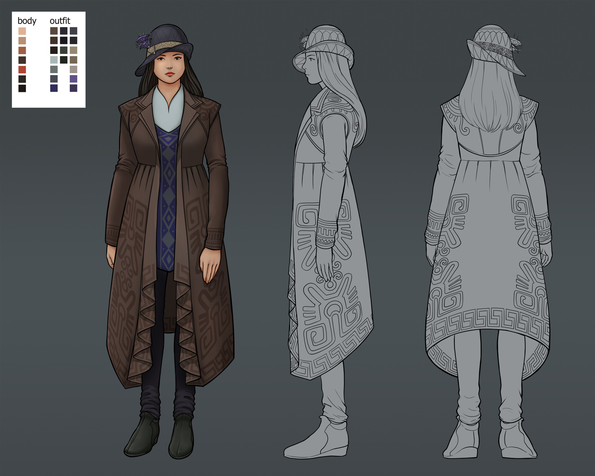 Artstation Female Citizen
