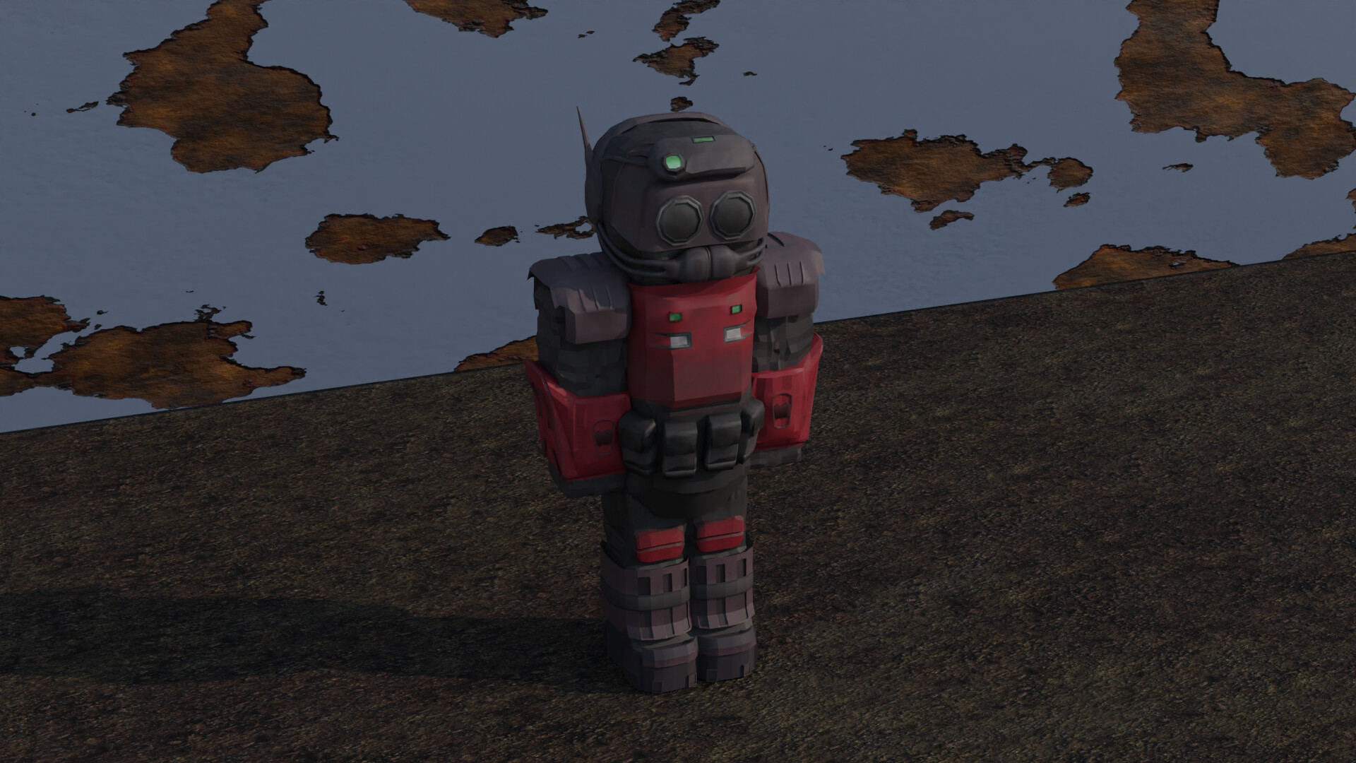 ArtStation - 3d model of suit for StalCraft