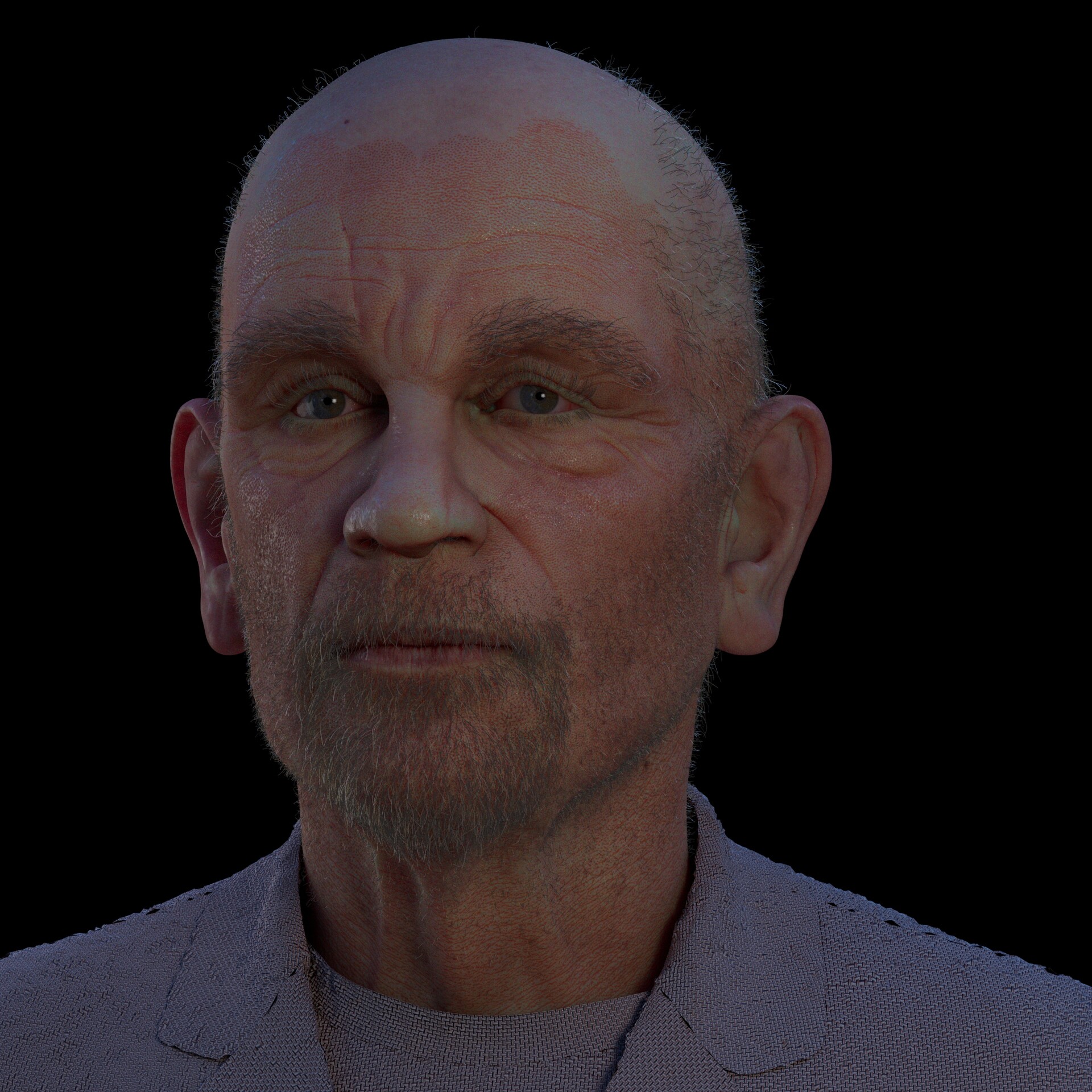 ArtStation - John Malkovich Likeness