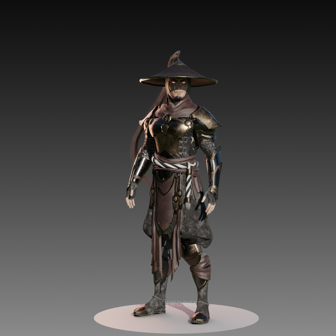 ArtStation - Raiden | Mortal Combat