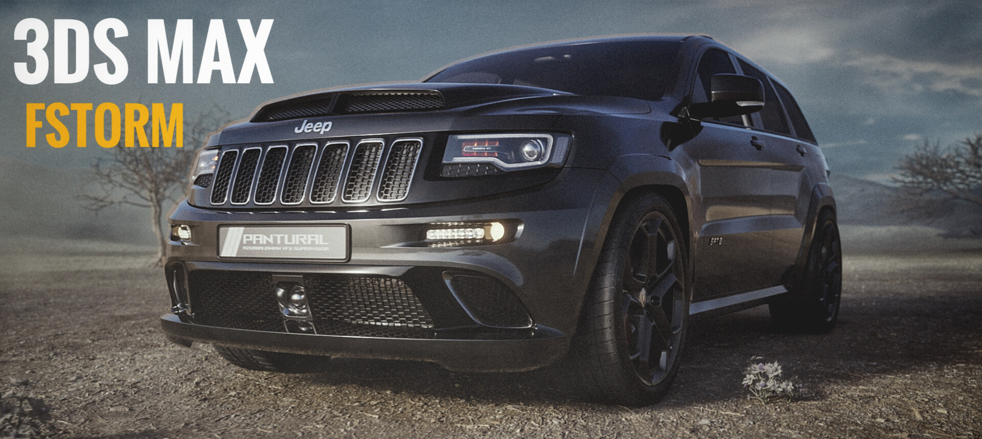 ArtStation - Jeep SRT-8