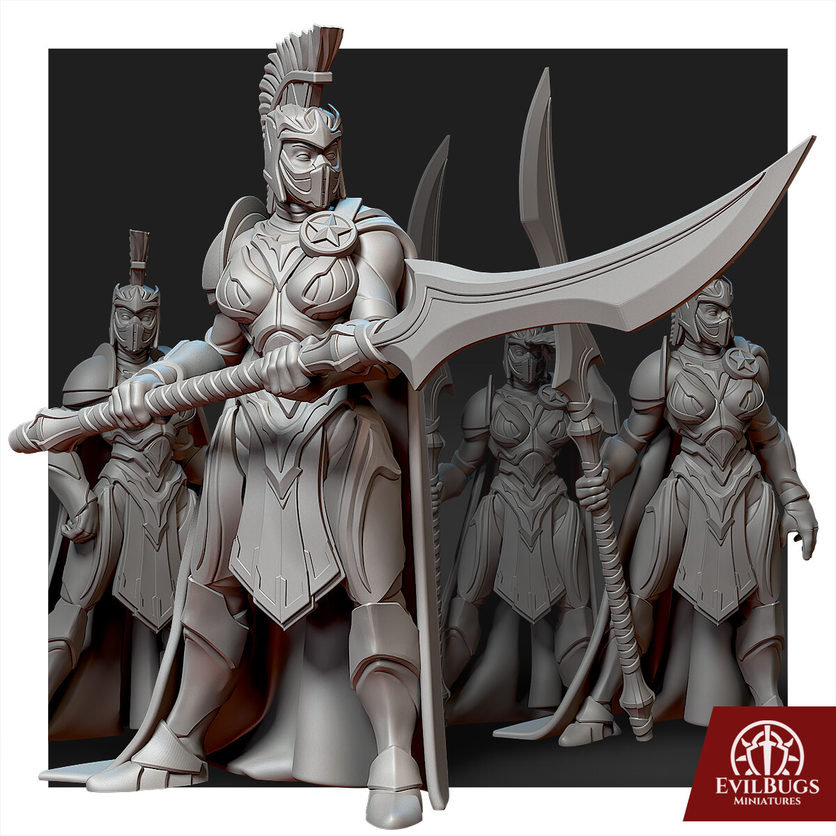 ArtStation - Guardian Knights - Selina Thunderstrike