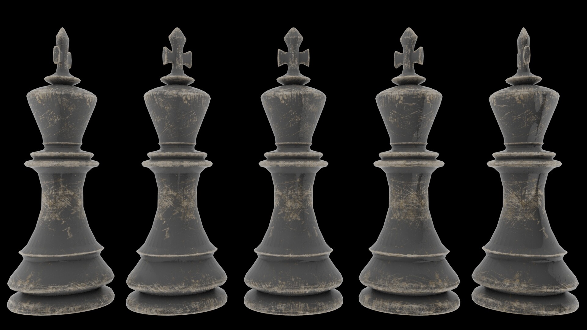 ArtStation - Chess King & Queen