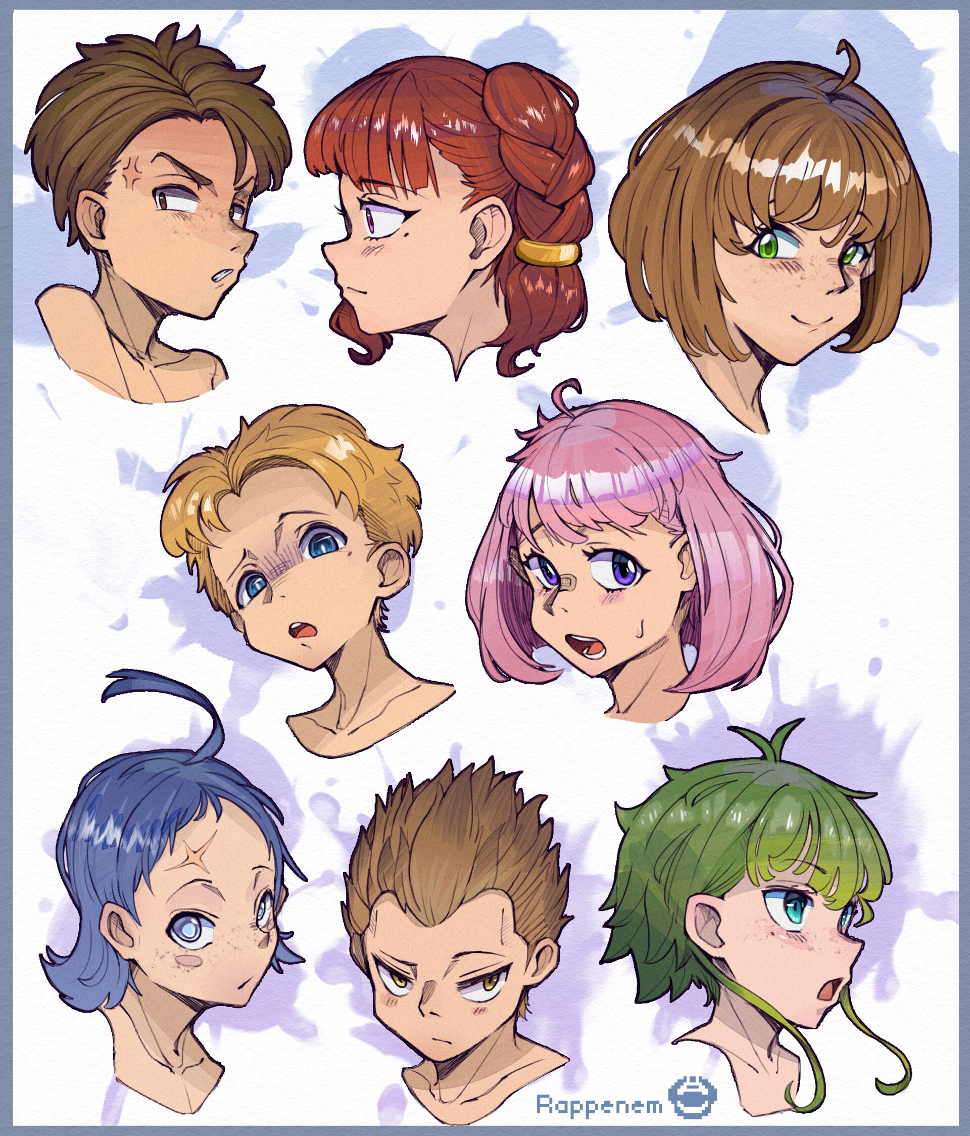 ArtStation - Practice Portraits