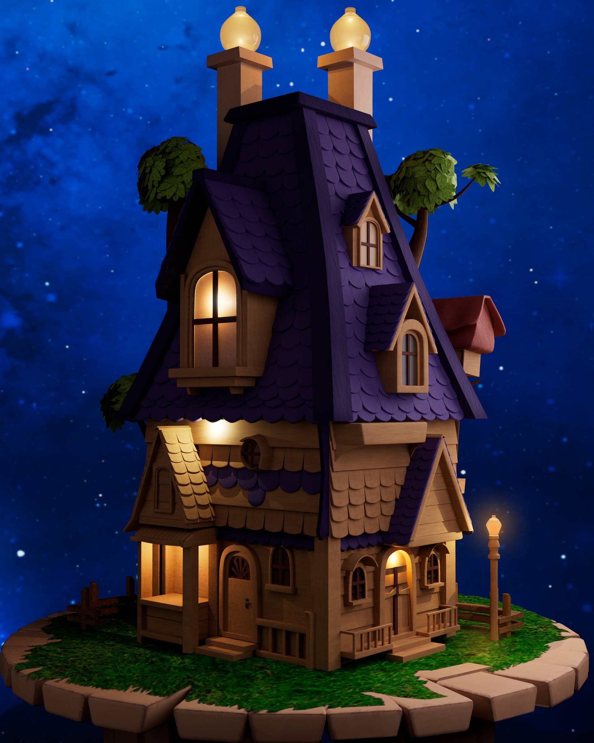 ArtStation - Toon House